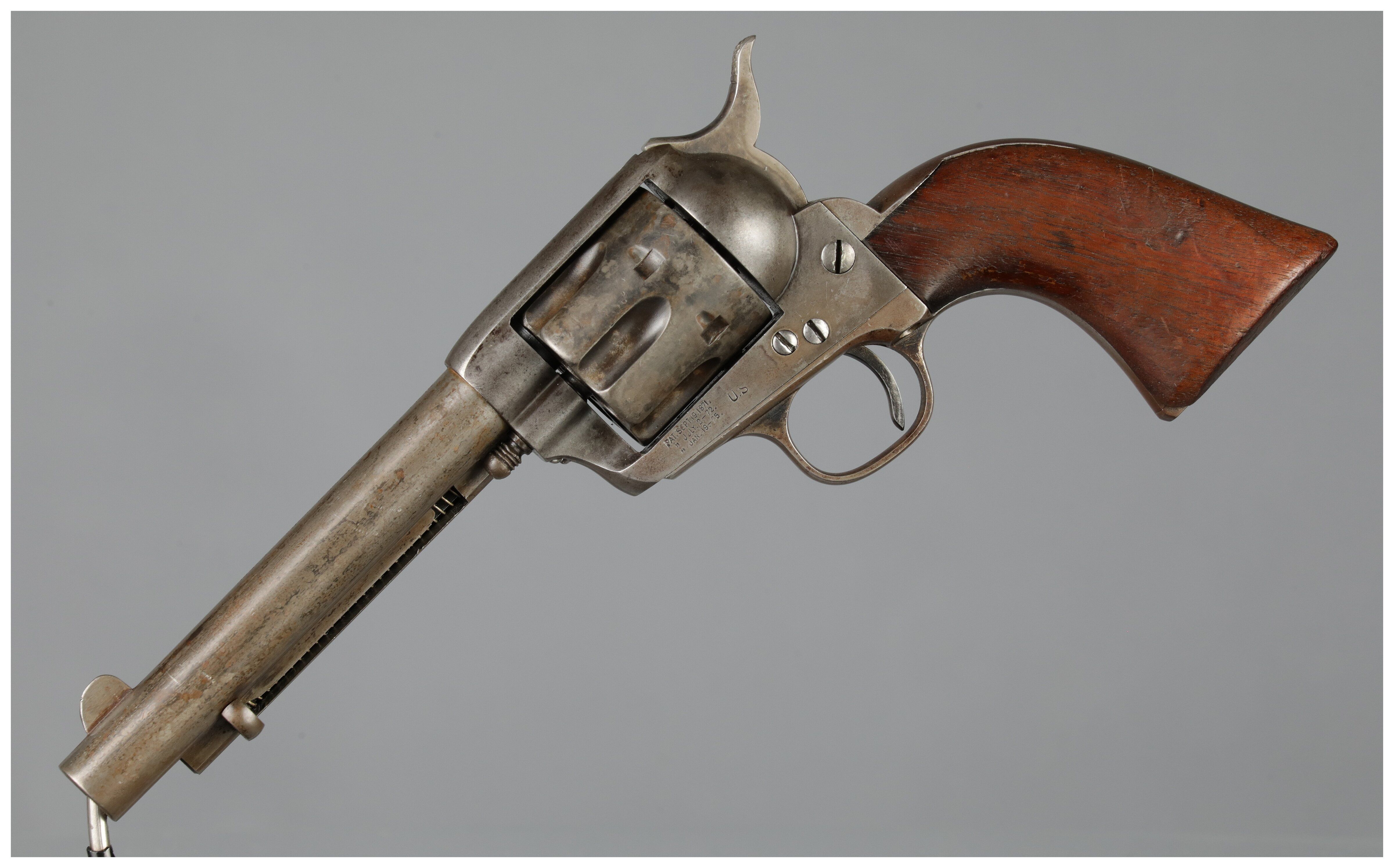 U.S. Colt Artillery Model Single Action Army with Factory Letter | Rock ...