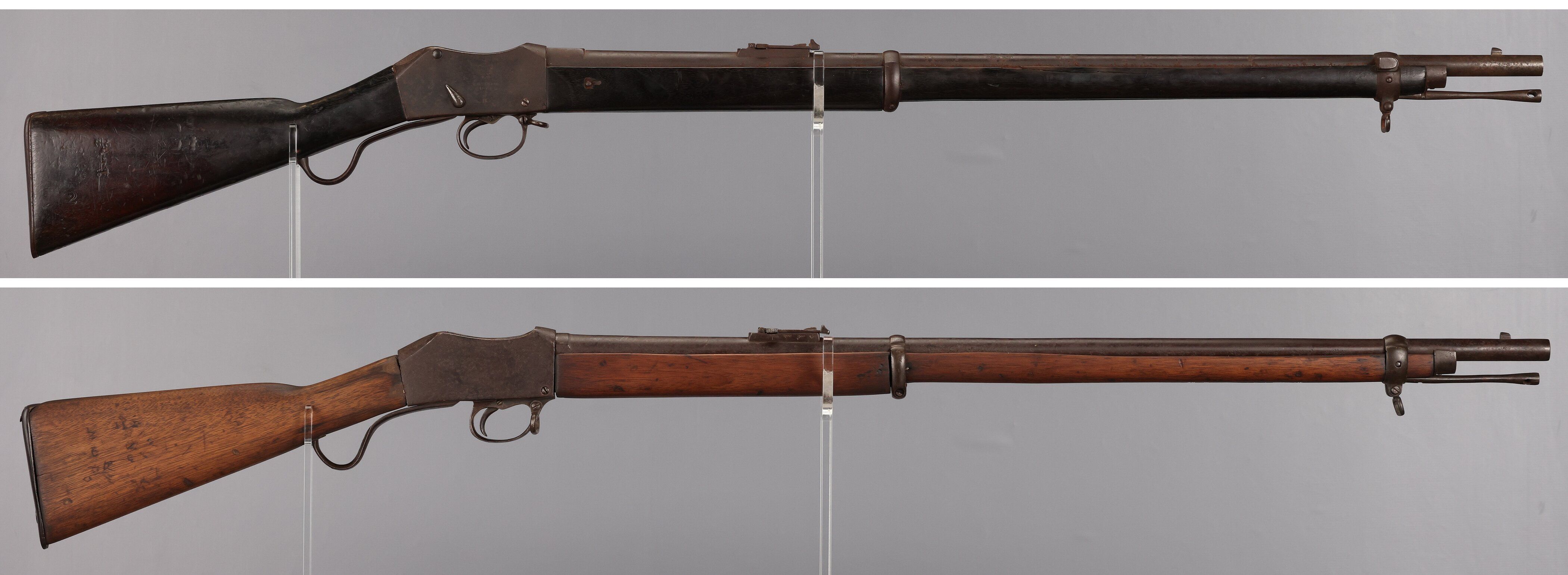 Two British Martini Henry Single Shot Rifles | Rock Island Auction