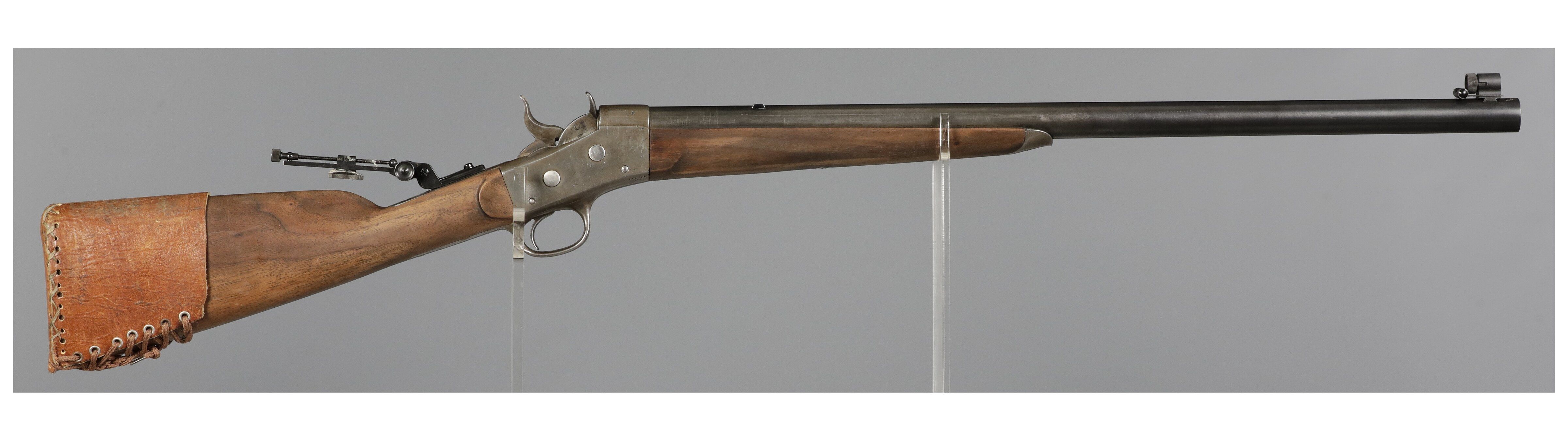 Unmarked Rolling Block 45 70 Caliber Rifle Rock Island Auction