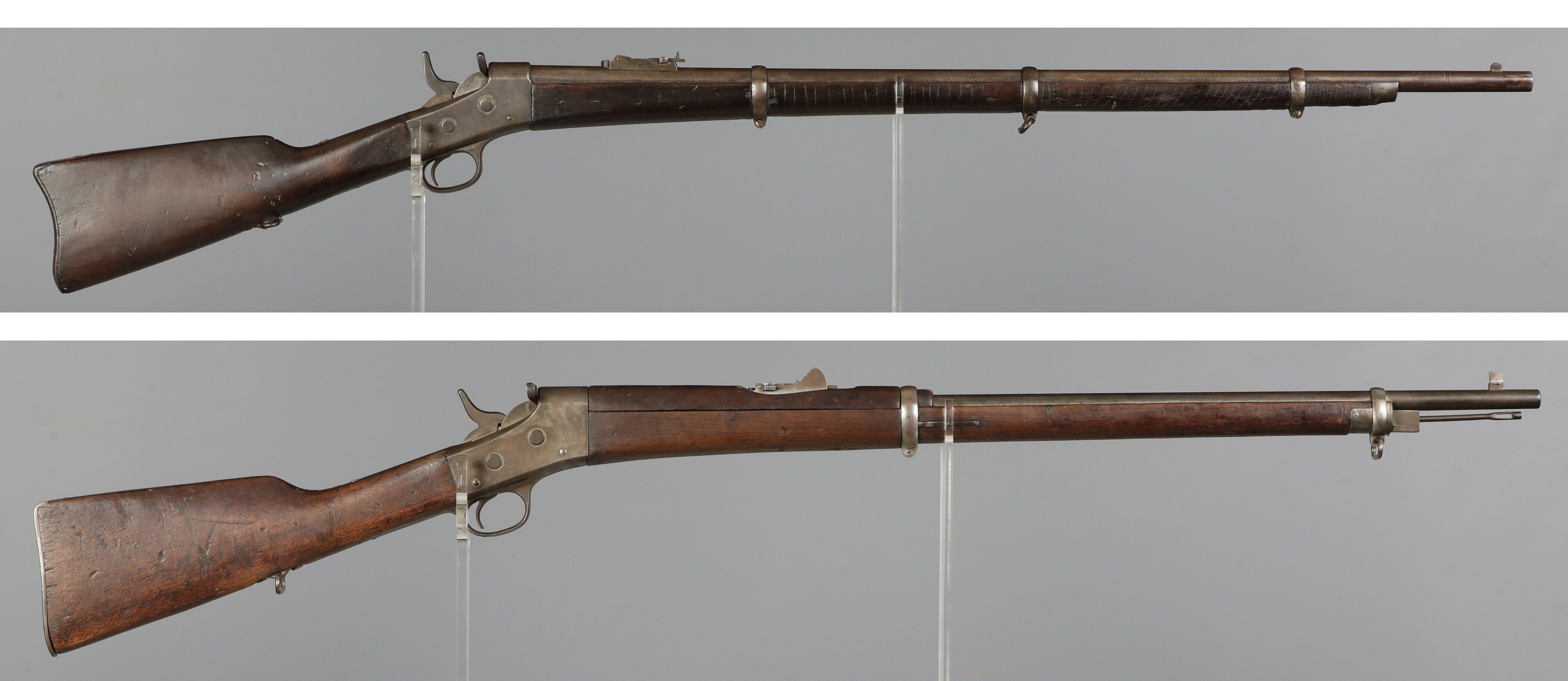 Two Remington Military Pattern Rolling Block Rifles | Rock Island Auction