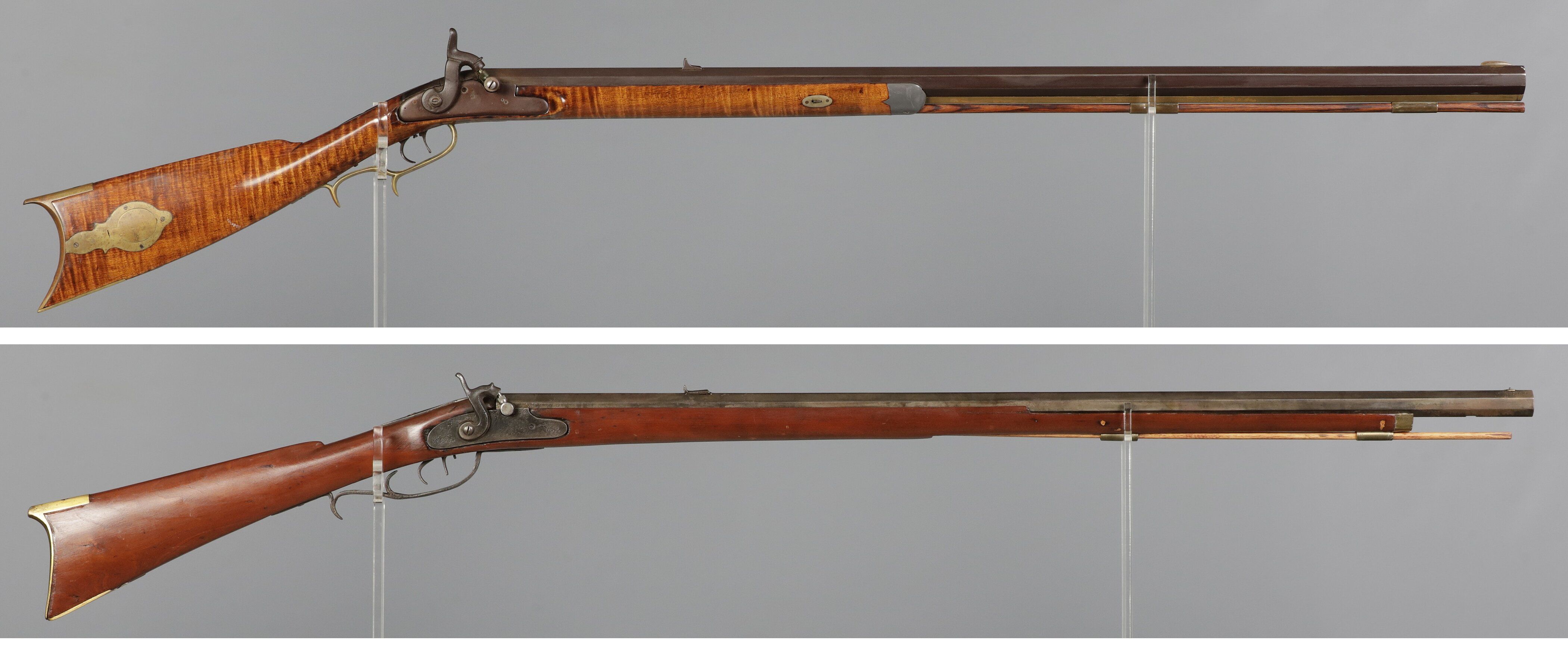 Two American Percussion Rifles | Rock Island Auction
