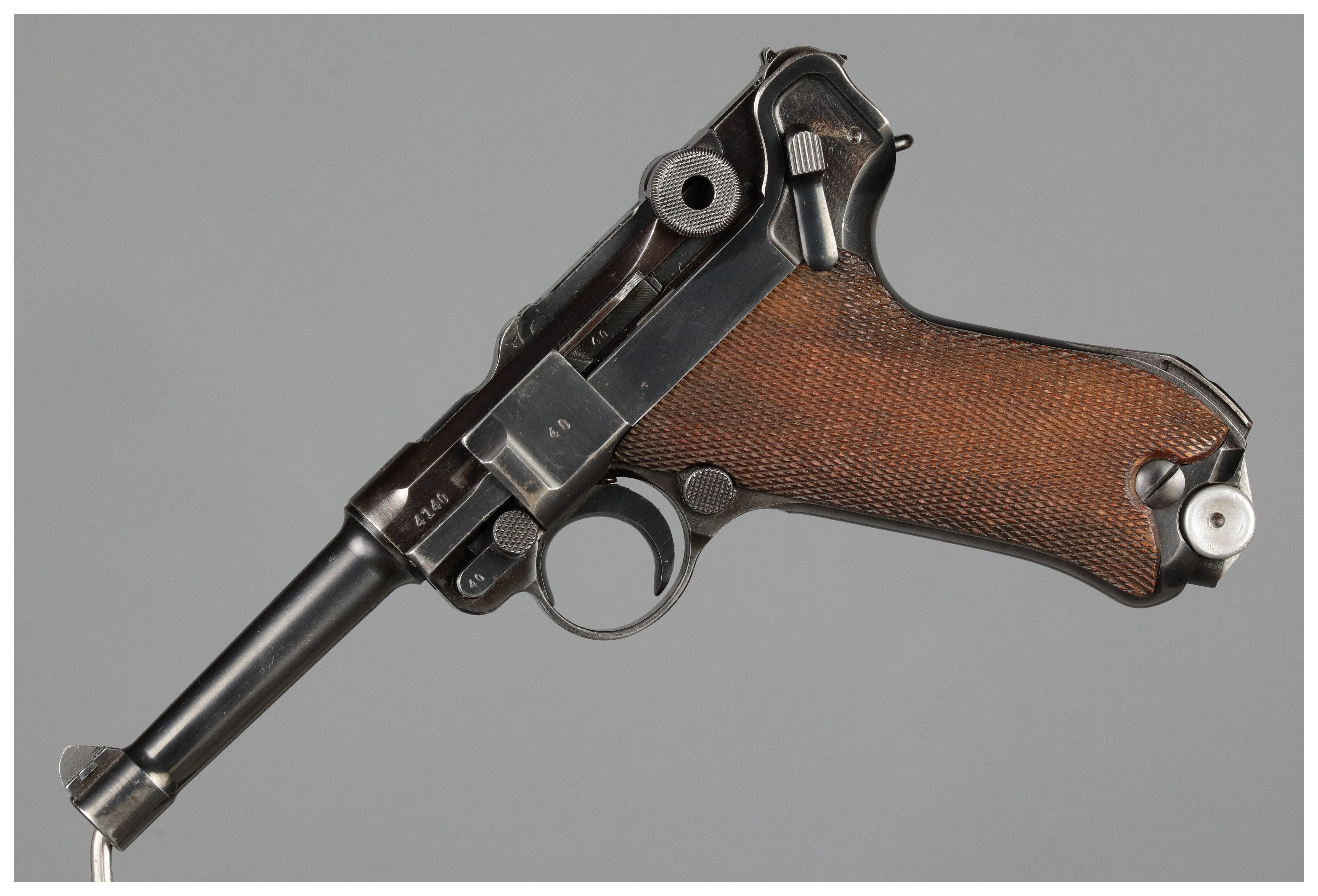 World War II German Mauser "1940" date "42" Code Luger Pistol | Rock ...