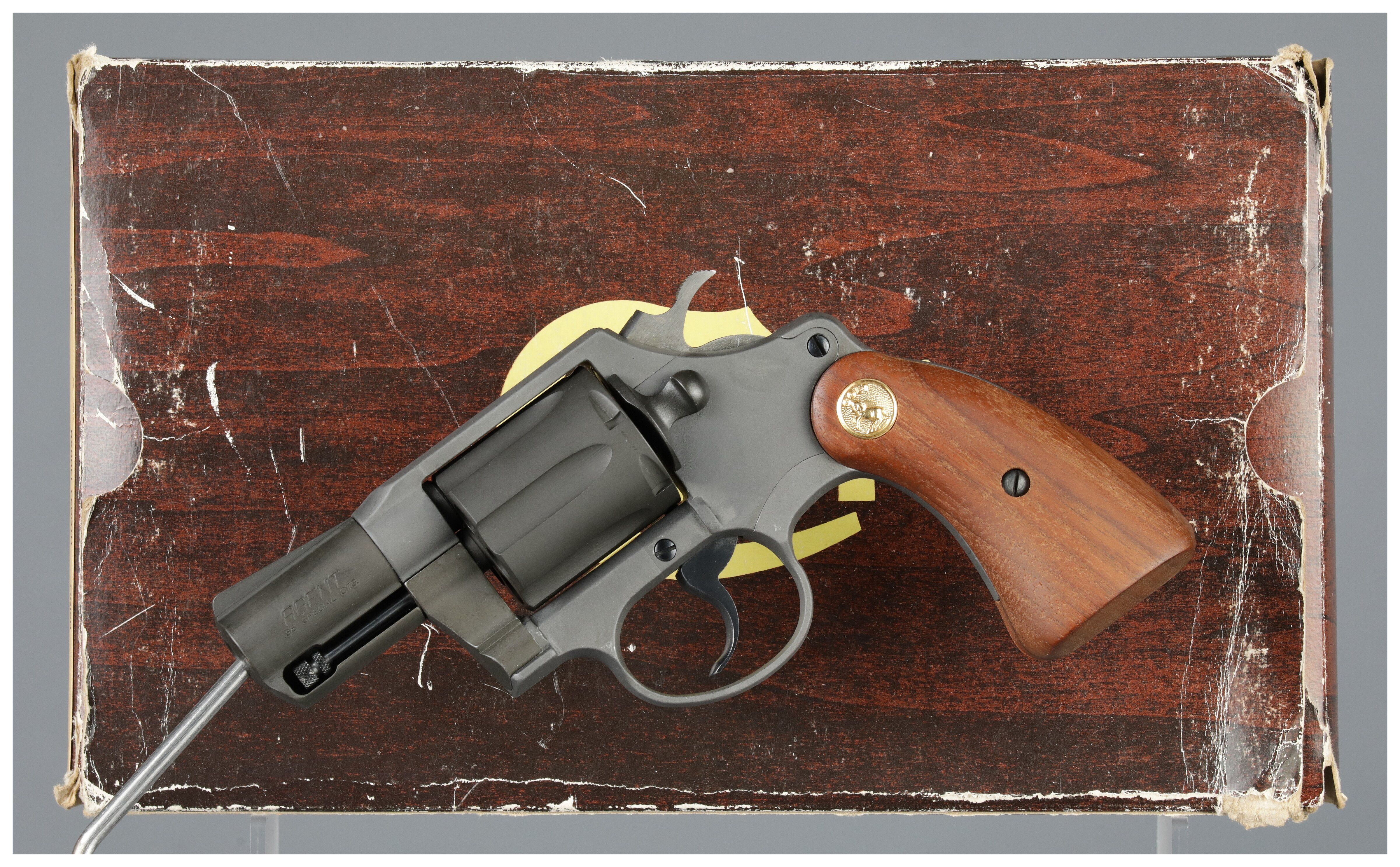 Colt Agent Double Action Revolver with Box | Rock Island Auction