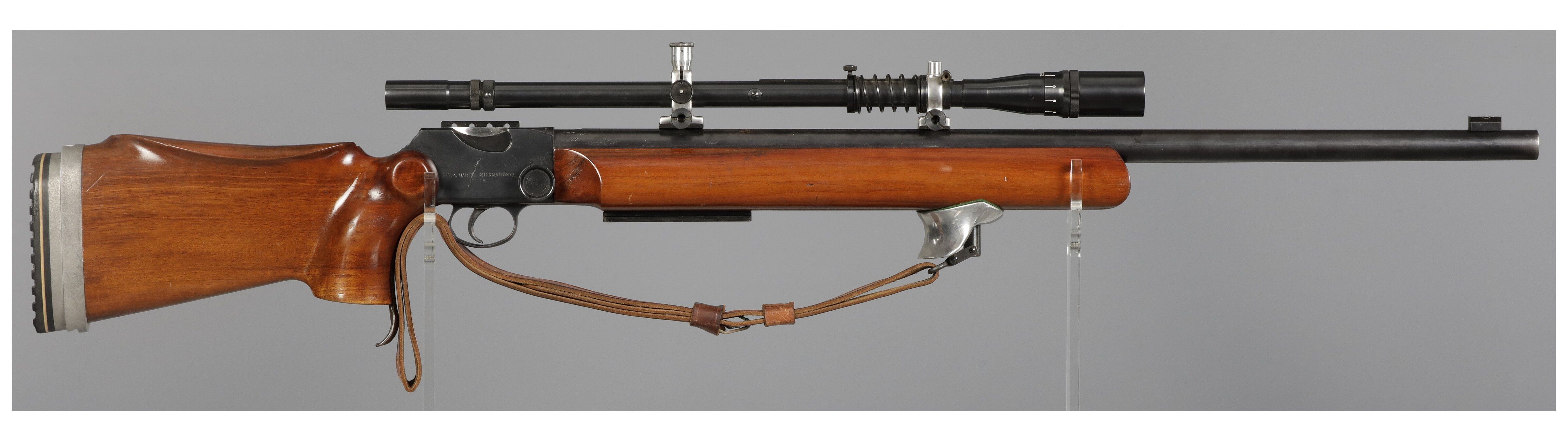 British BSA International Martini Rifle with Unertl Scope | Rock Island ...