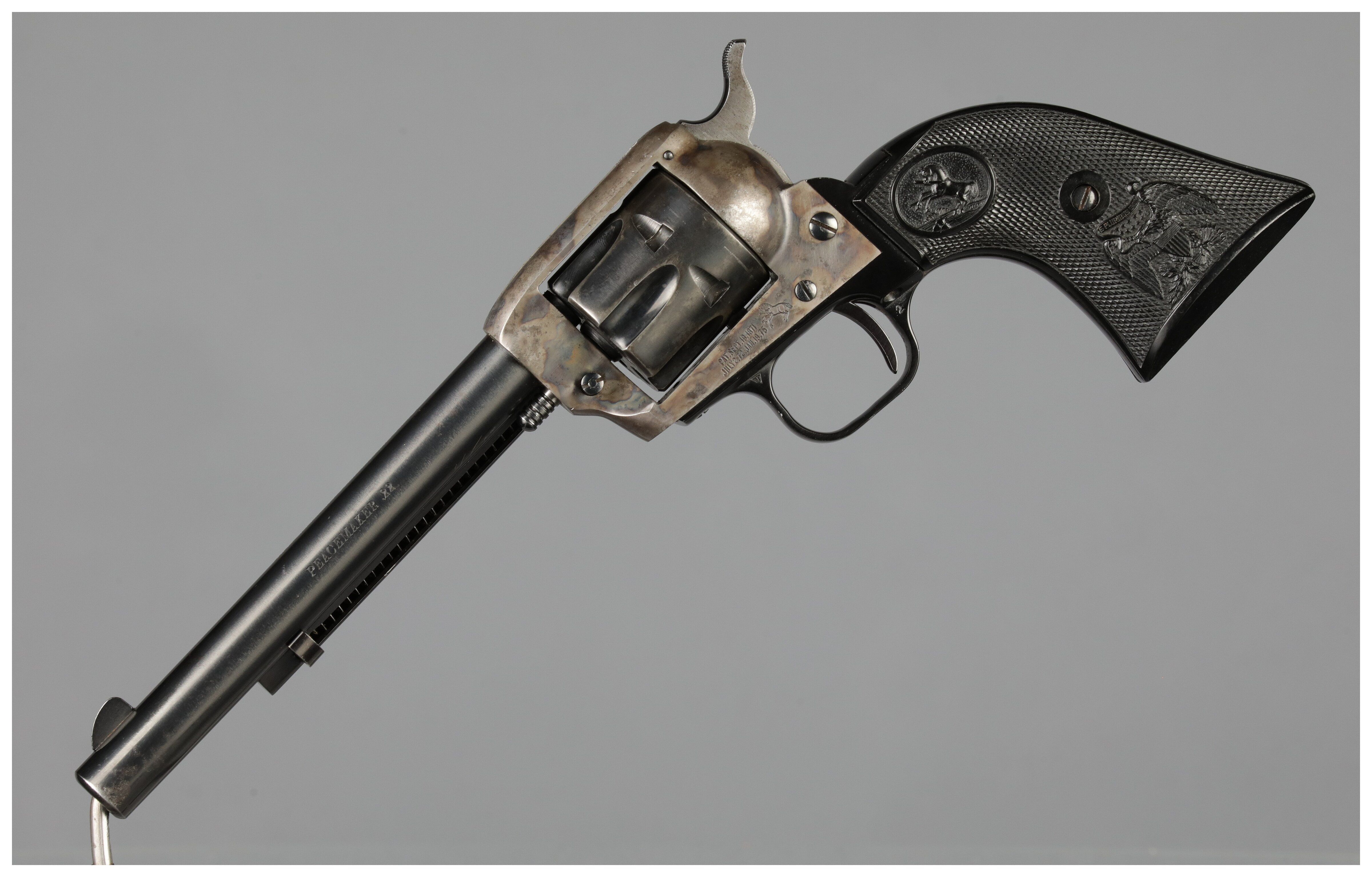 Colt Peacemaker 22 Single Action Revolver | Rock Island Auction