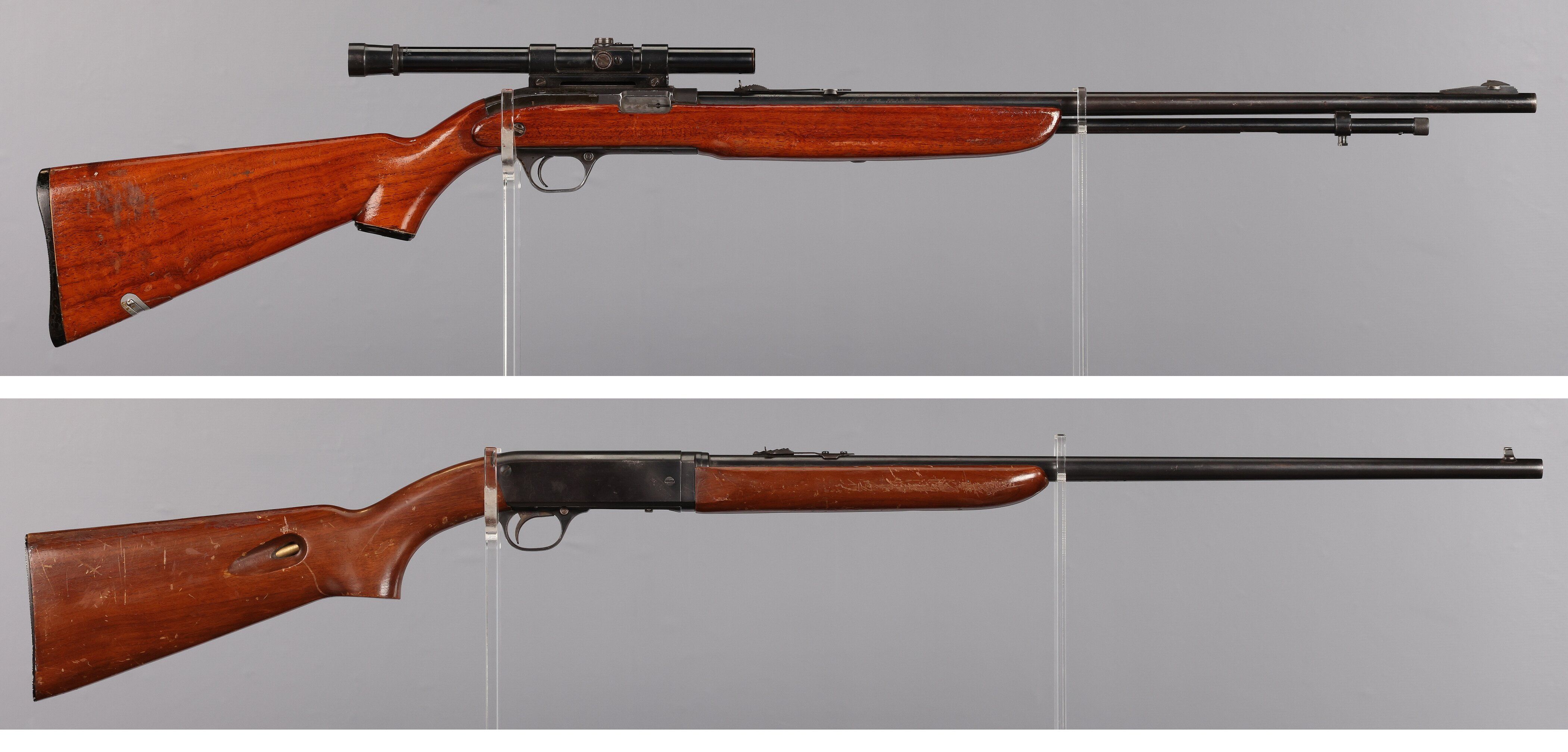 Two American Semi-Automatic Rimfire Rifles | Rock Island Auction