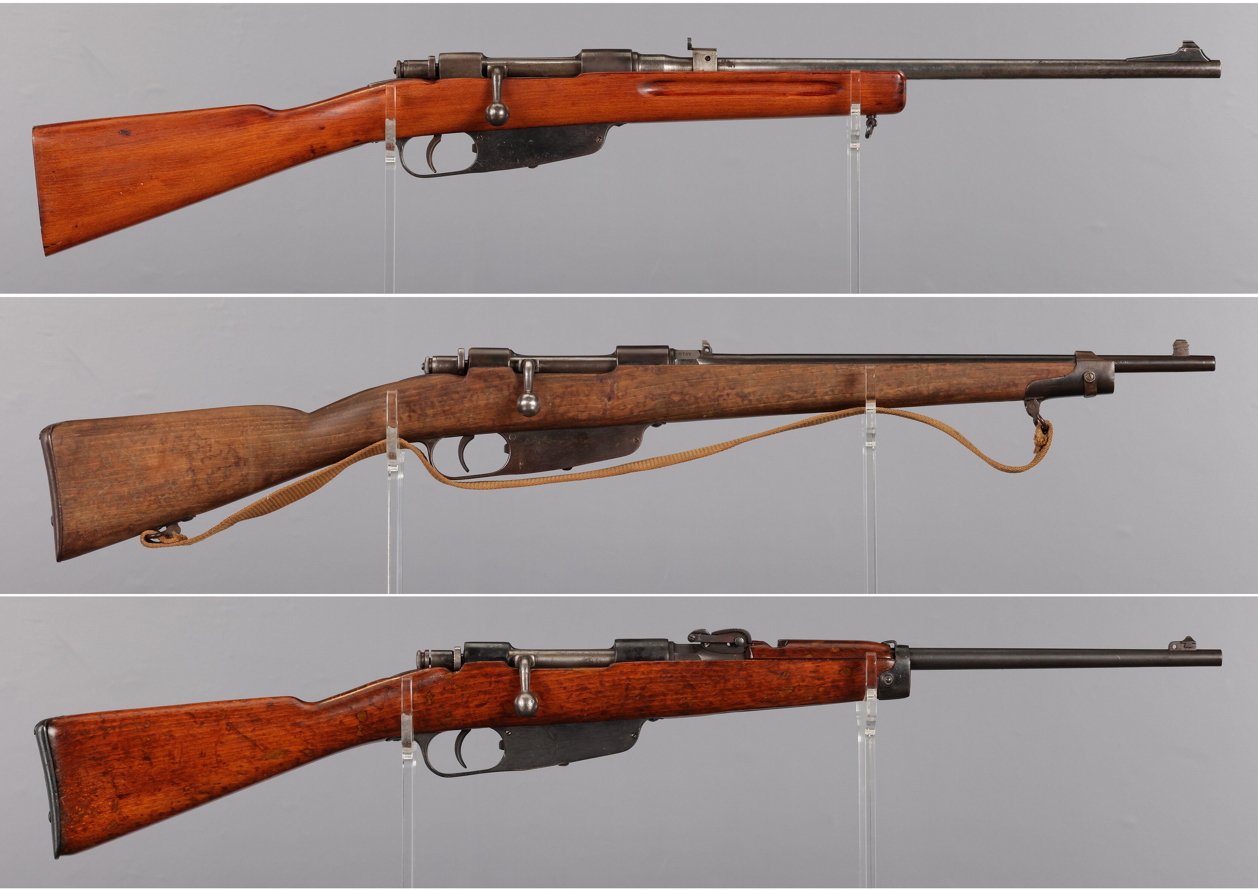 Three Italian Carcano Bolt Action Long Guns | Rock Island Auction