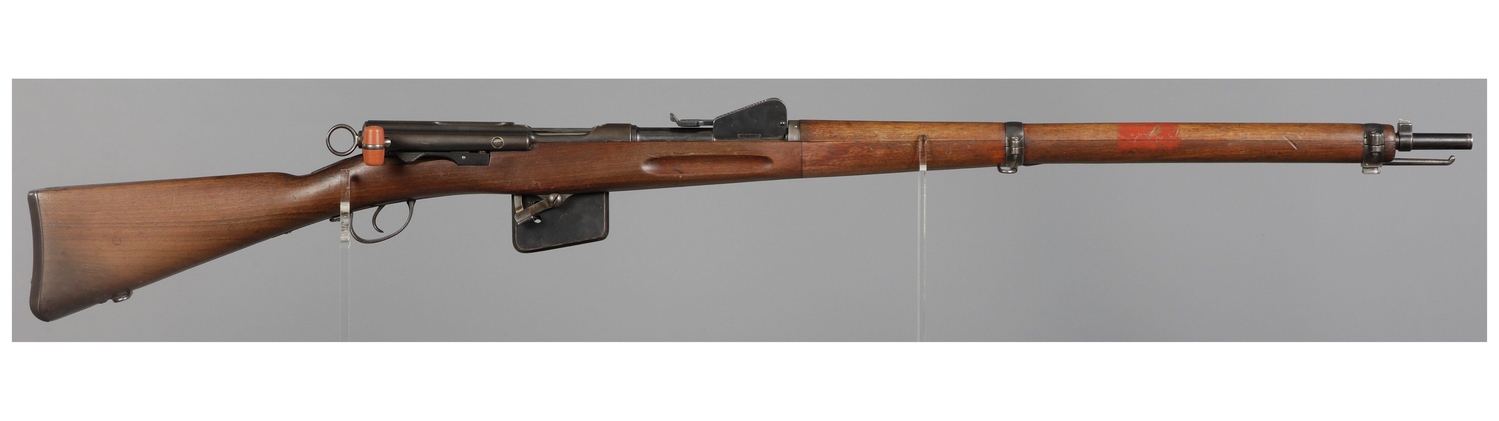 Swiss Model 1889 Schmidt-Rubin Straight Pull Bolt Action Rifle | Rock ...