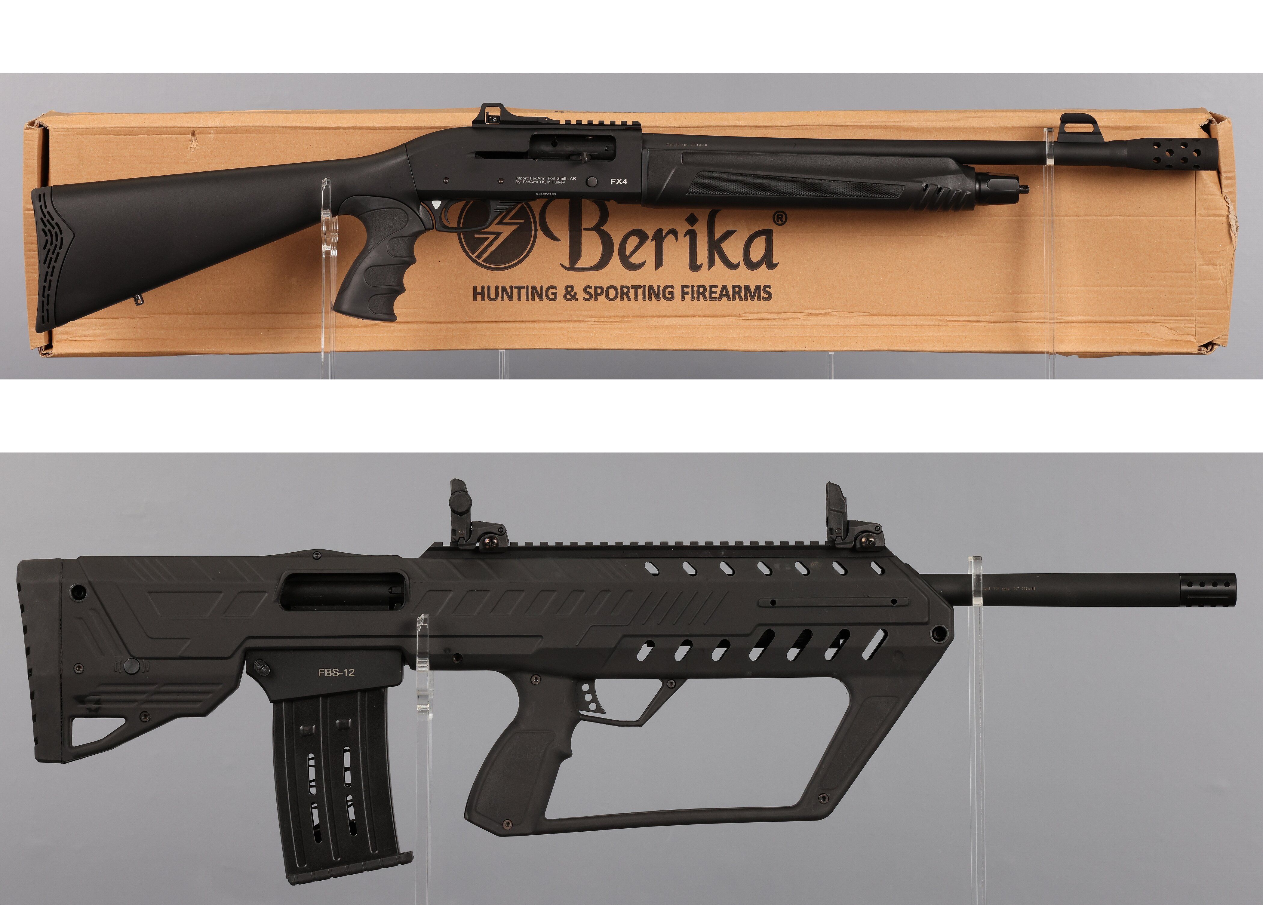 Two Turkish FedArm Semi-Automatic Shotguns | Rock Island Auction