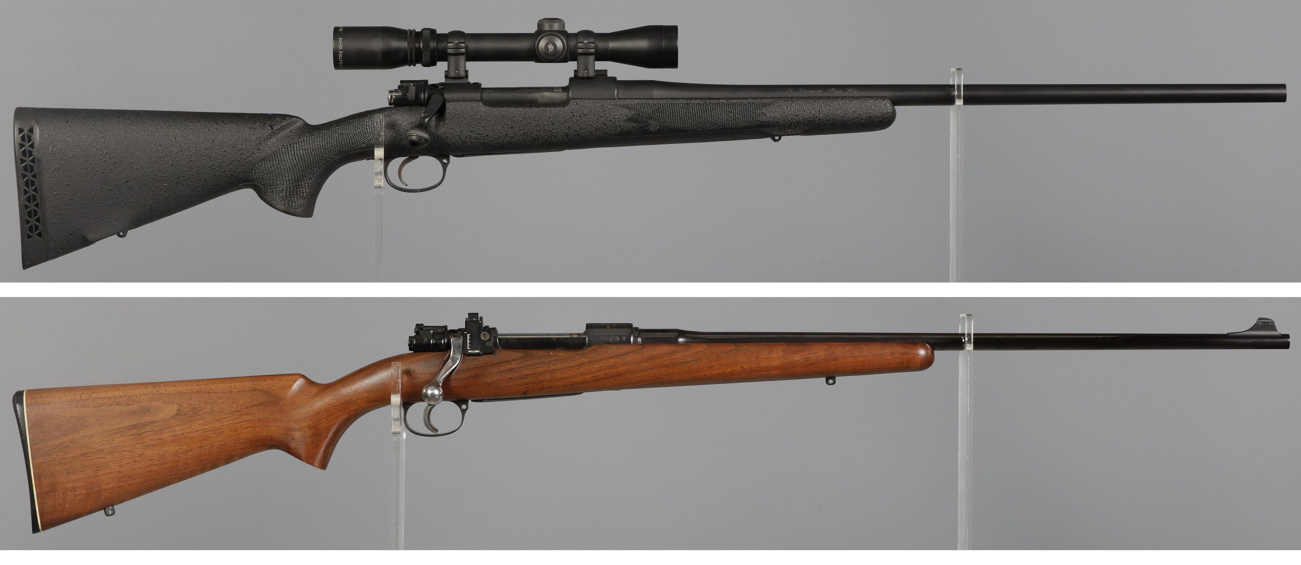 Two Sporting Bolt Action Rifles | Rock Island Auction