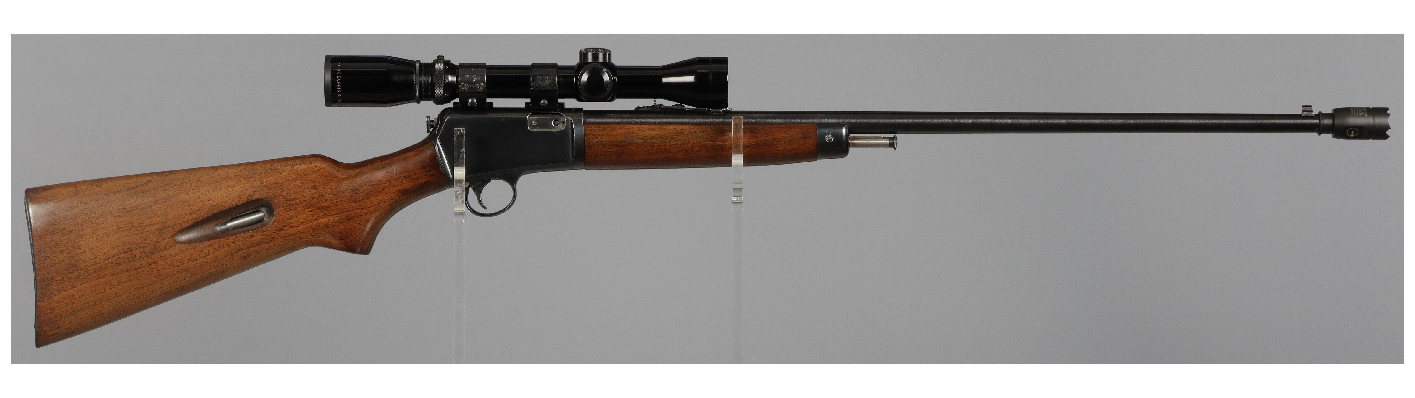 Winchester Model 63 Semi-Automatic Rifle with Scope | Rock Island Auction