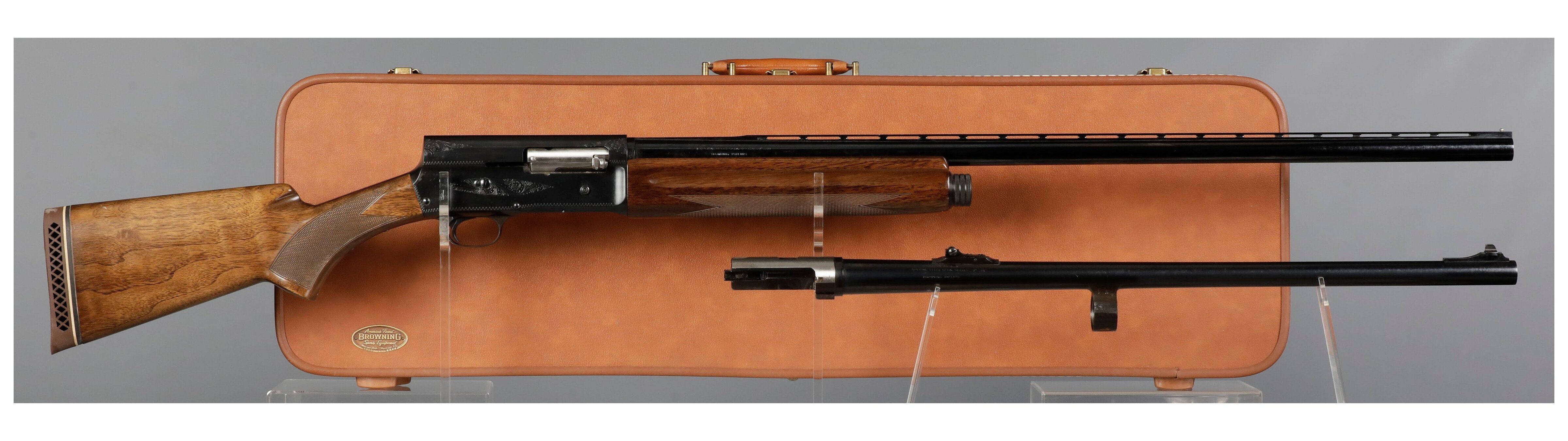 Factory Engraved Browning Auto 5 Magnum Semi-Automatic Shotgun | Rock ...