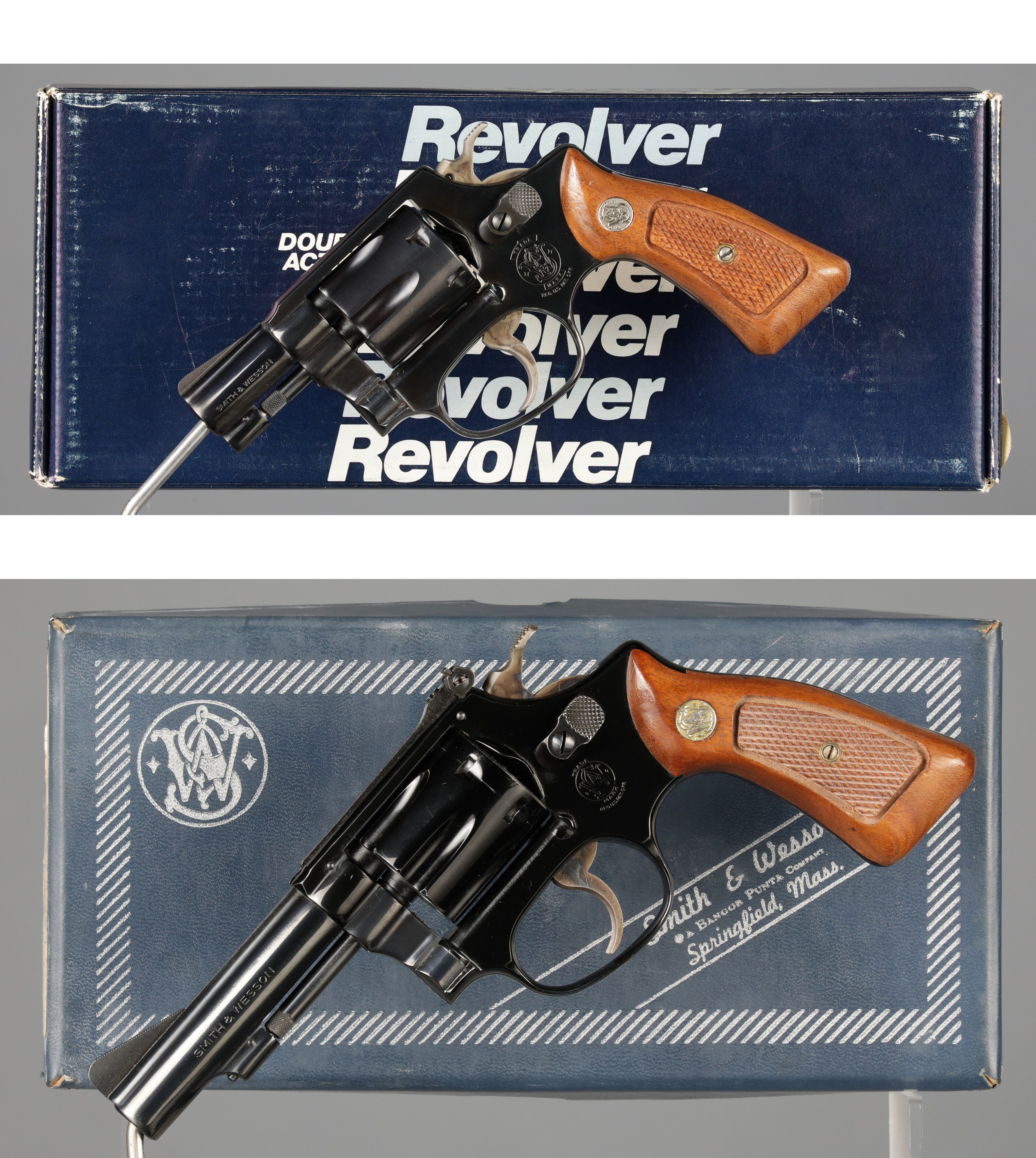 Two Smith & Wesson Double Action Revolvers with Boxes | Rock Island Auction