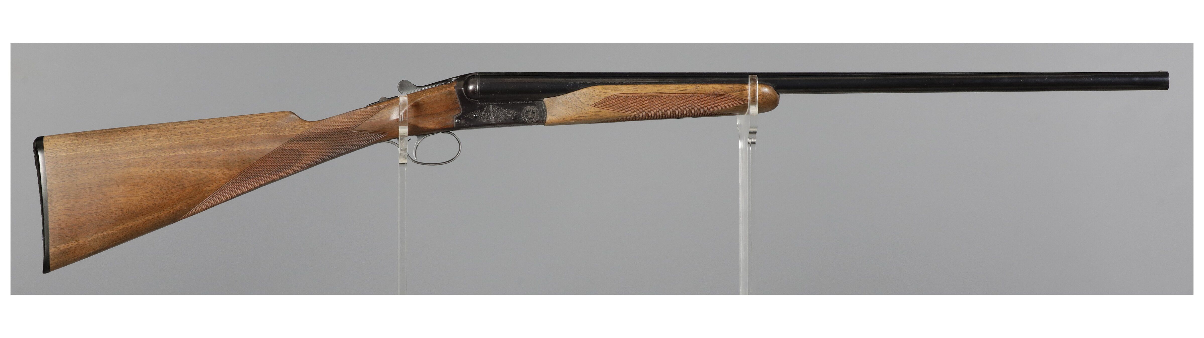 Factory Engraved Browning B-S/S Double Barrel 20 Gauge Shotgun | Rock ...