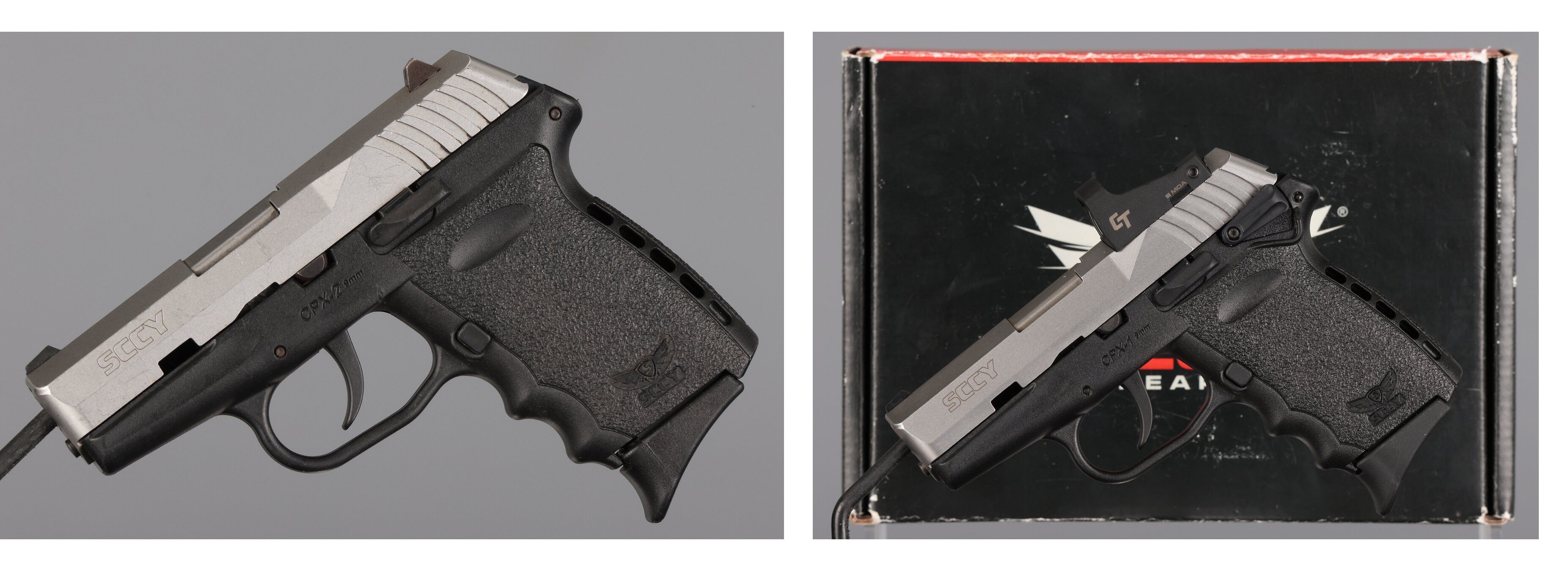 Two Sccy CPX Semi-Automatic Pistols | Rock Island Auction