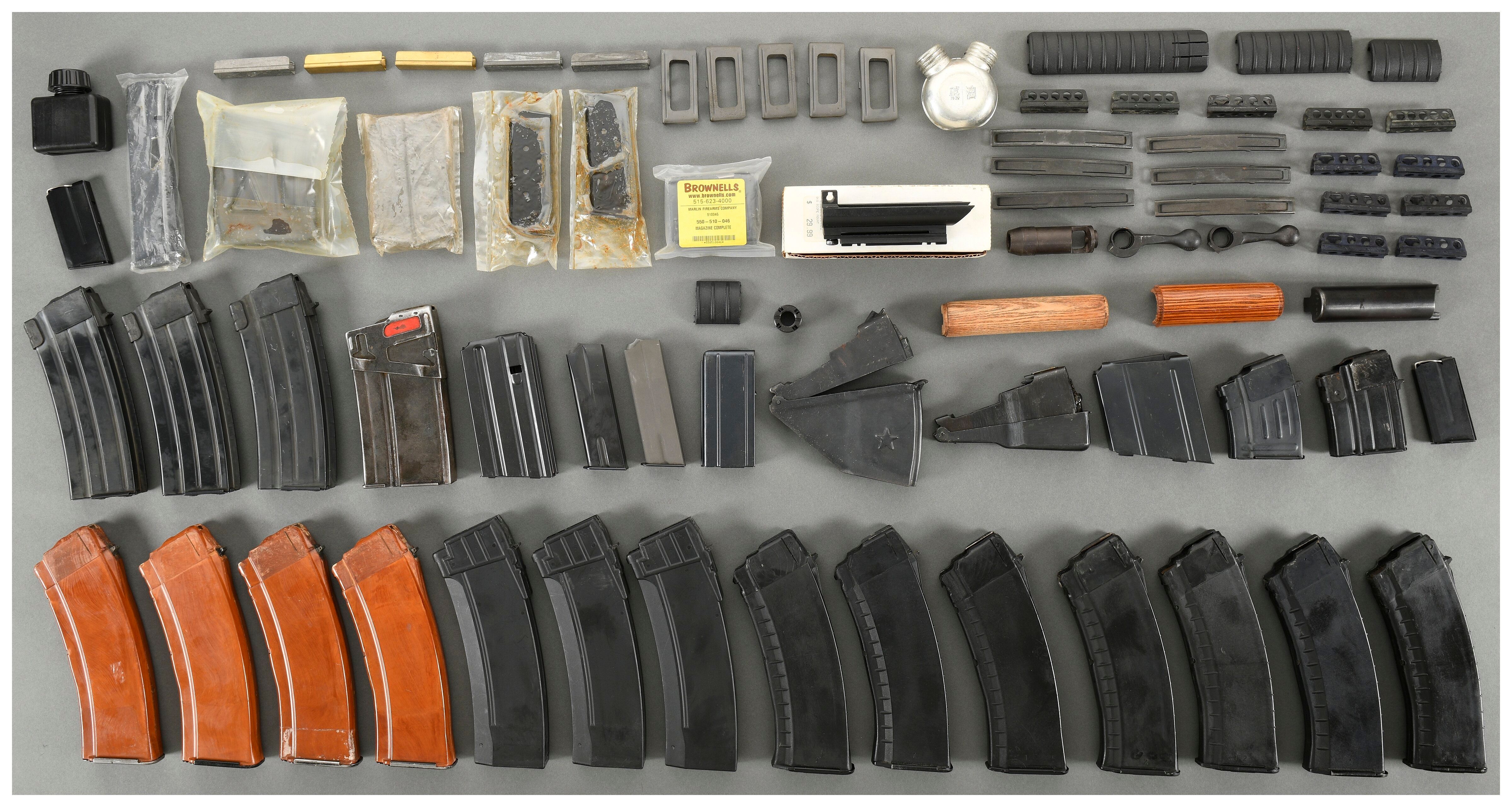 Group of Magazines and Accessories | Rock Island Auction