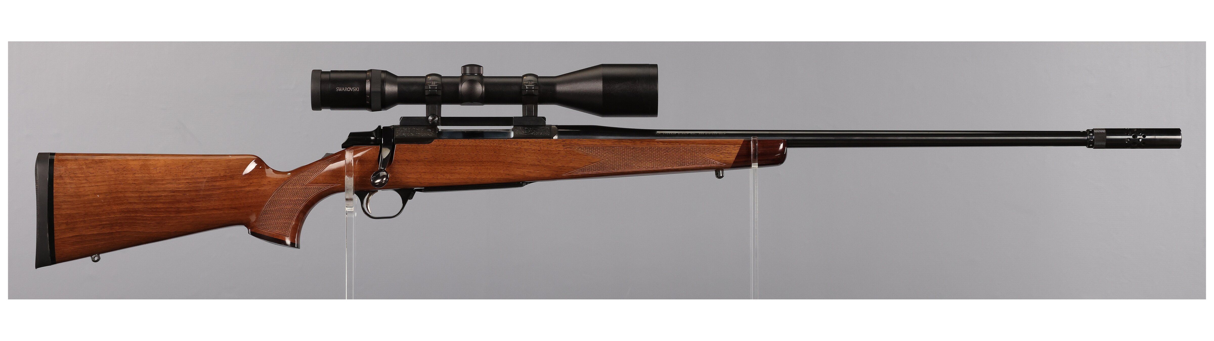 Factory Engraved Browning A Bolt Bolt Action Rifle with Scope | Rock ...