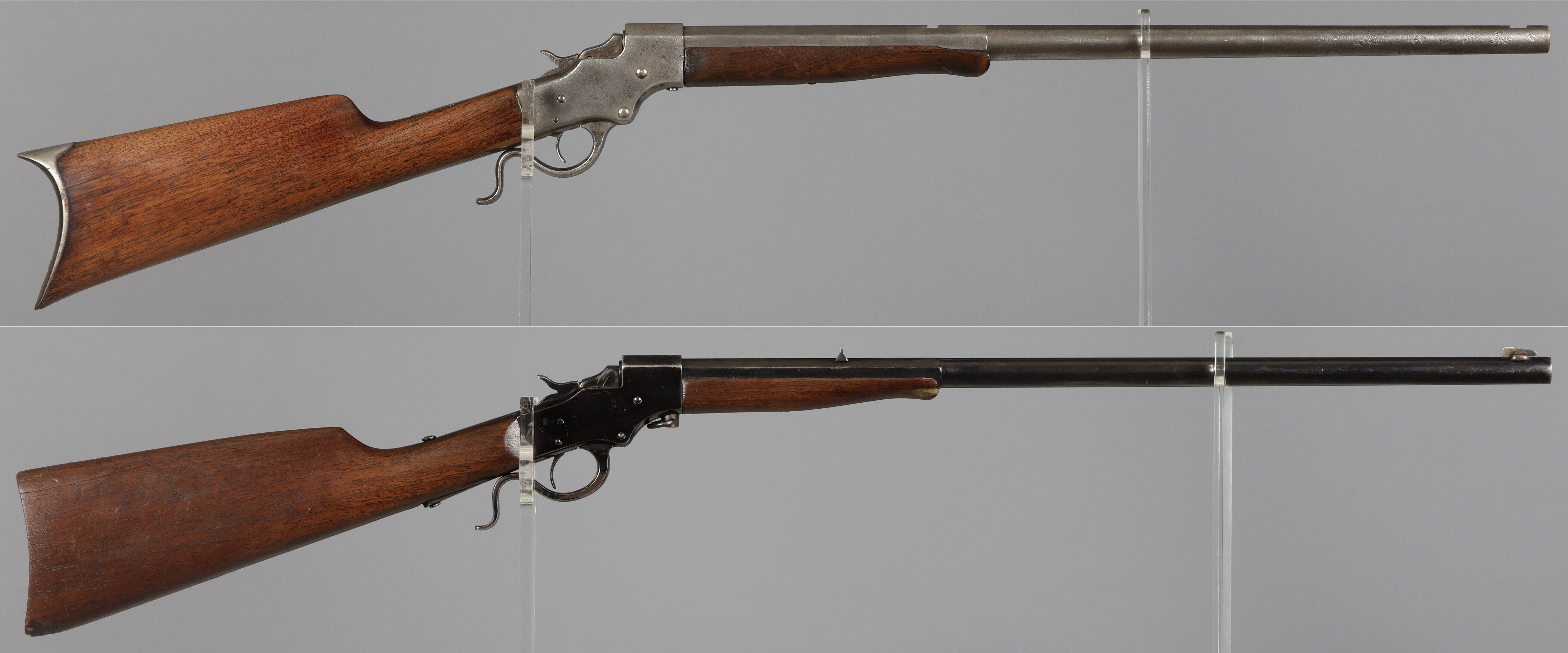 Two Stevens Single Shot Rifles | Rock Island Auction