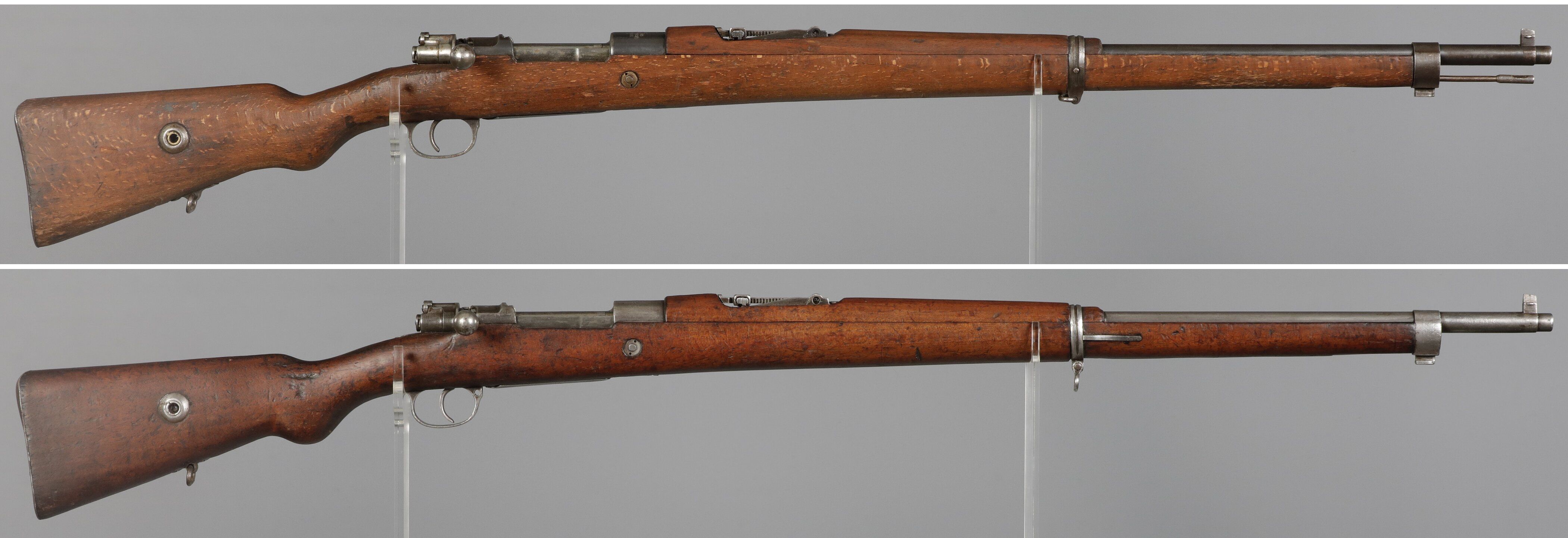 Two World War II Era Turkish Military Model 1938 Rifles | Rock Island ...