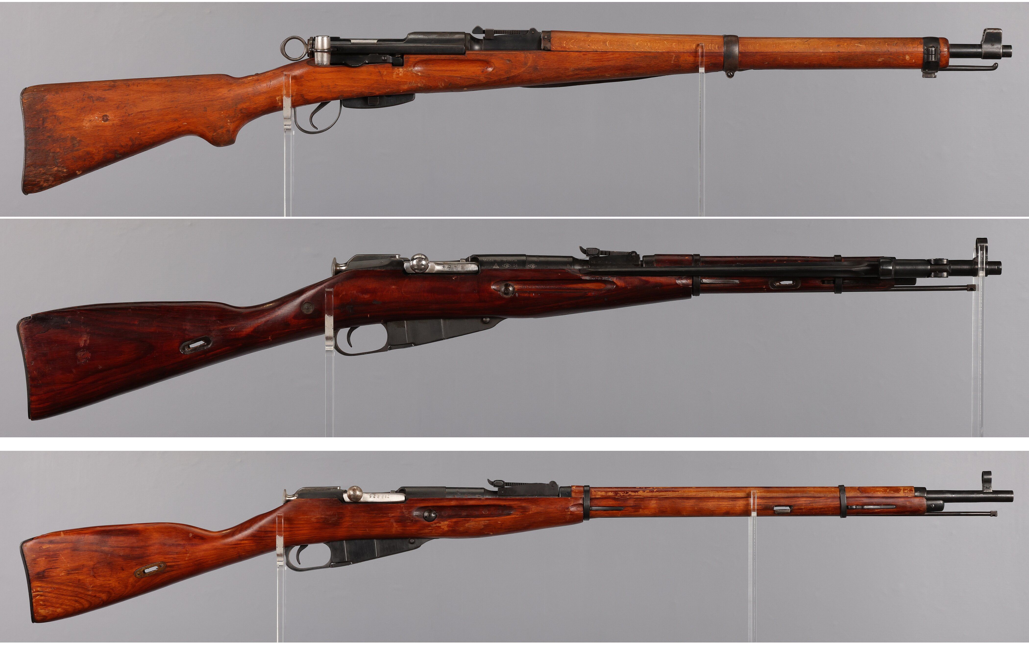 Three European Military Bolt Action Long Guns | Rock Island Auction