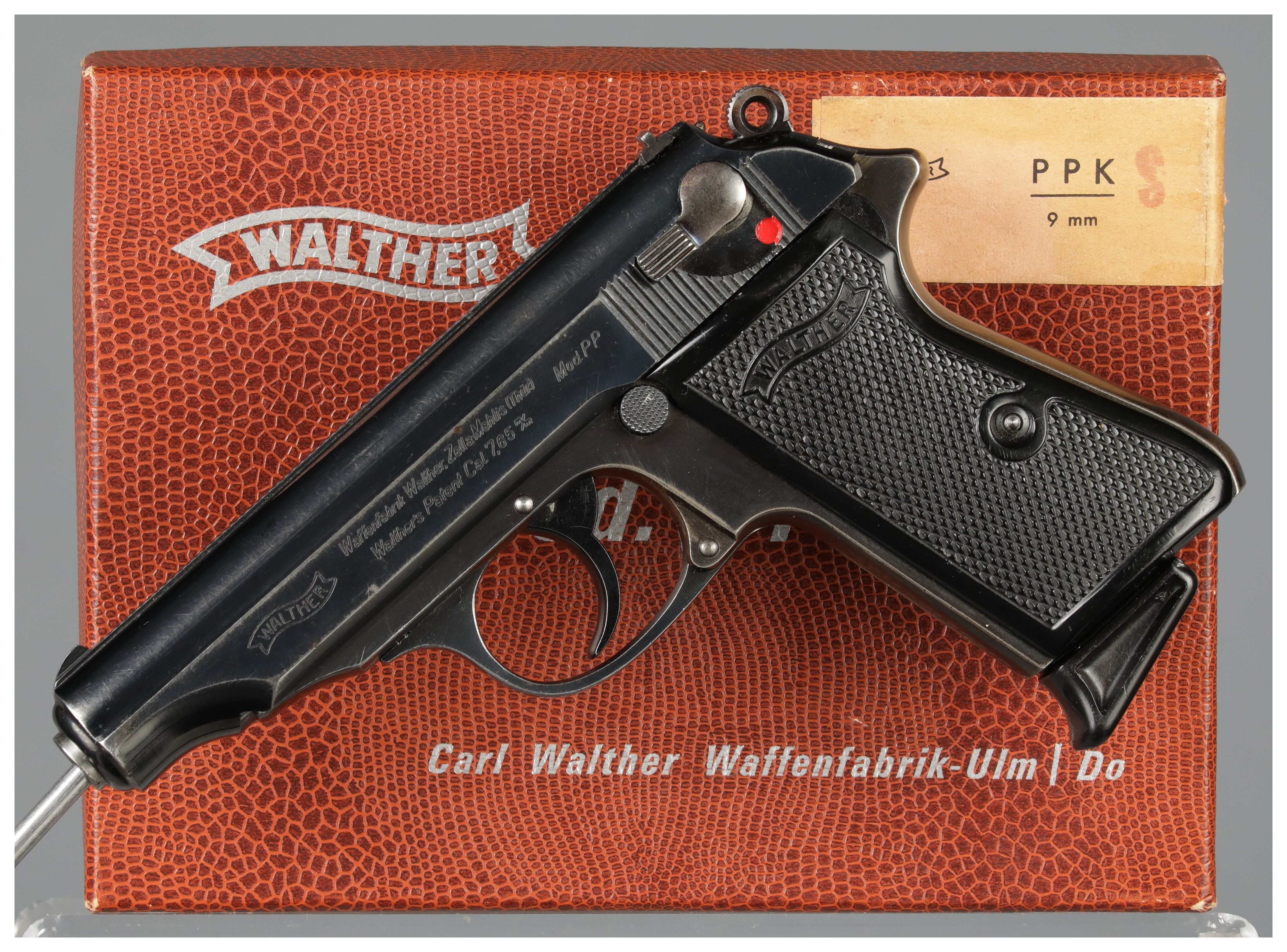 Pre-WWII Commercial Walther PP Pistol with "R.F.V." Markings | Rock ...