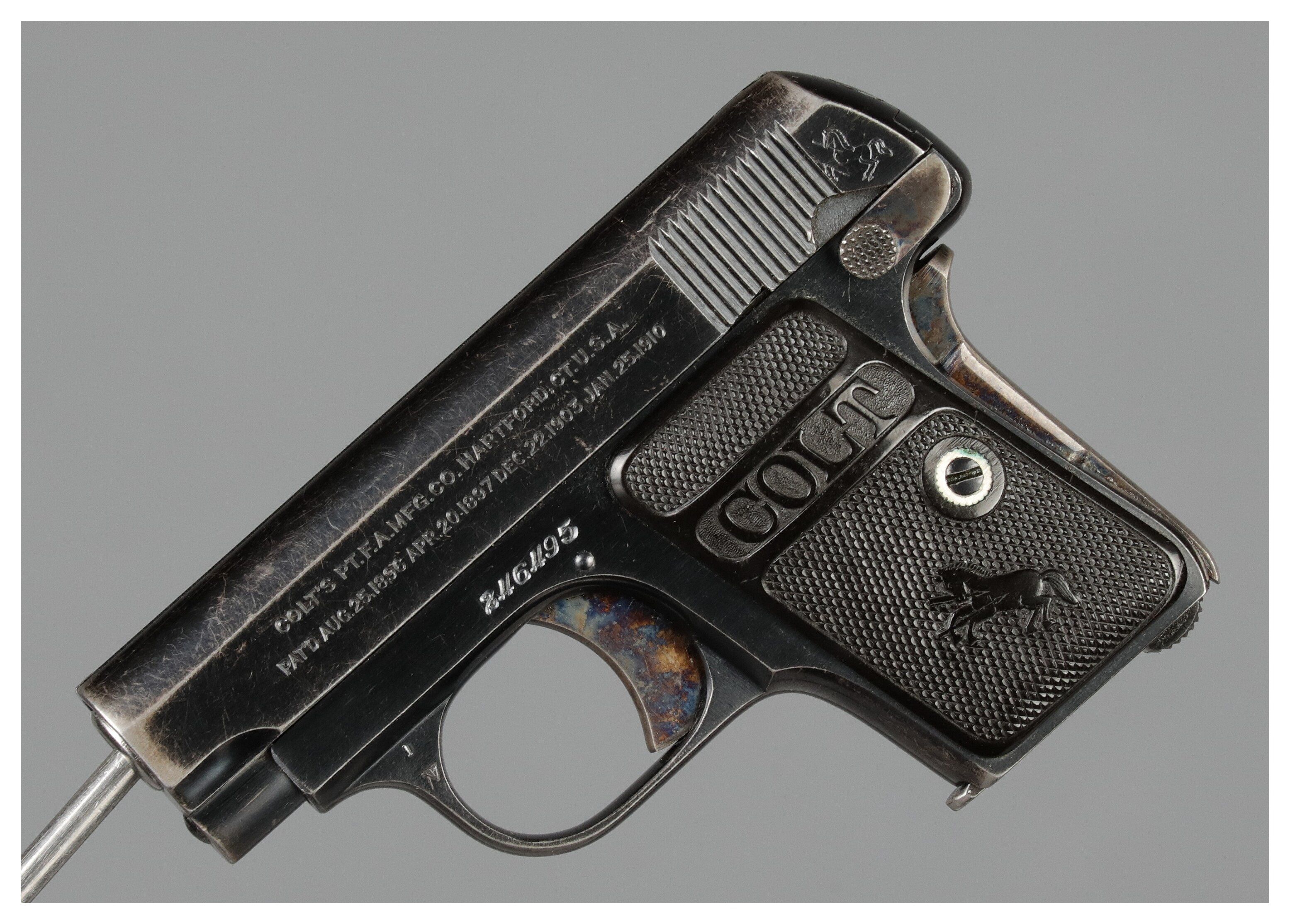 Colt Model 1908 Vest Pocket Semi-Automatic Pistol | Rock Island Auction