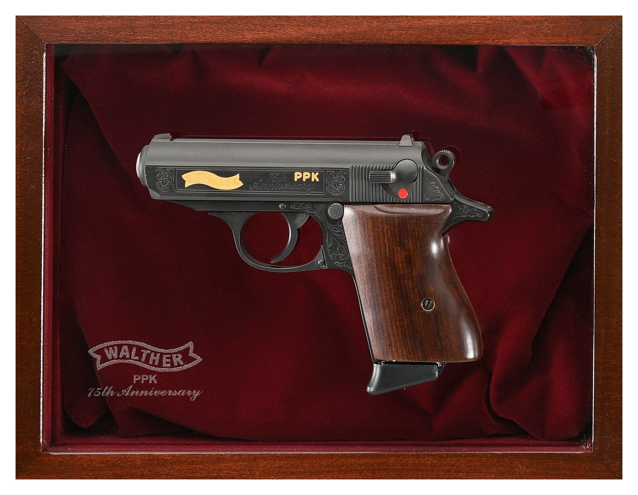 Engraved Walther PPK 75th Anniversary Pistol with Case | Rock Island ...