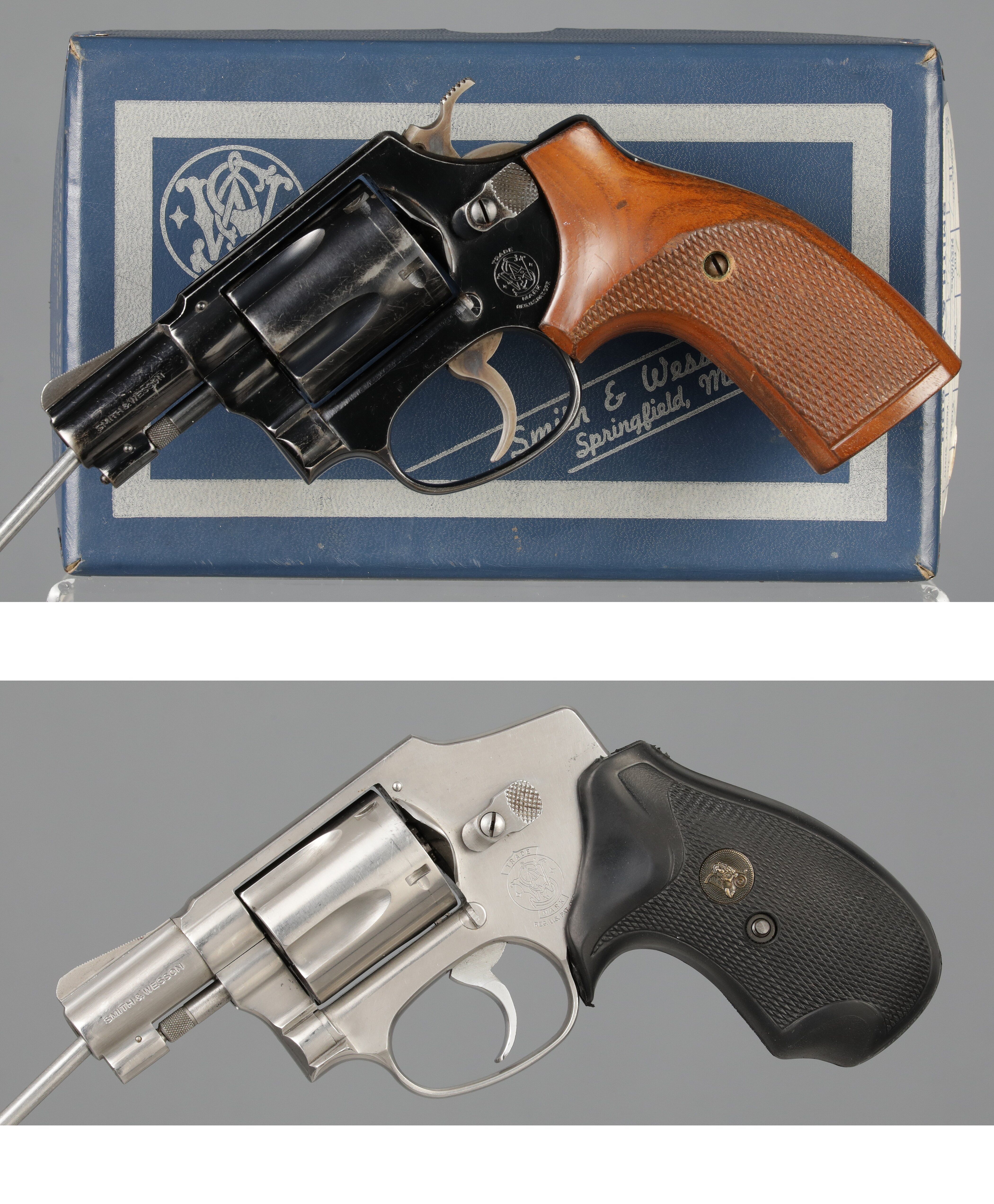 Two Smith & Wesson Double Action Revolvers | Rock Island Auction