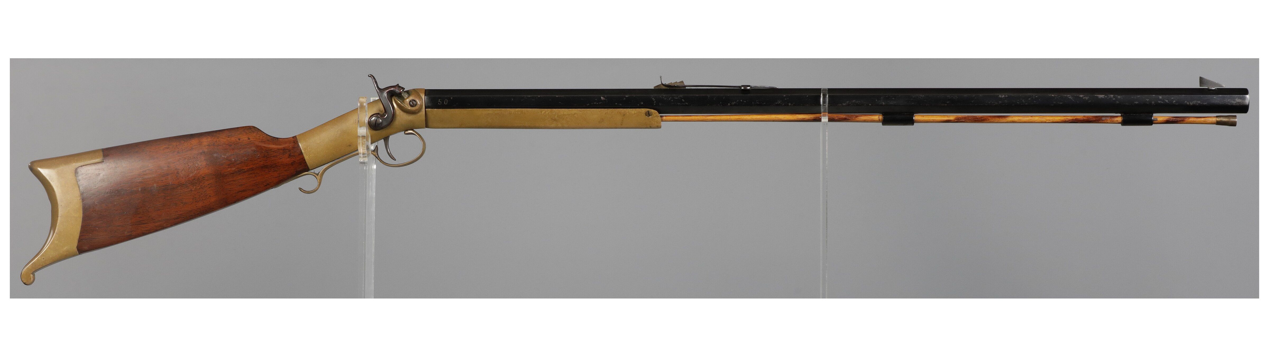 Mowrey Percussion Rifle | Rock Island Auction