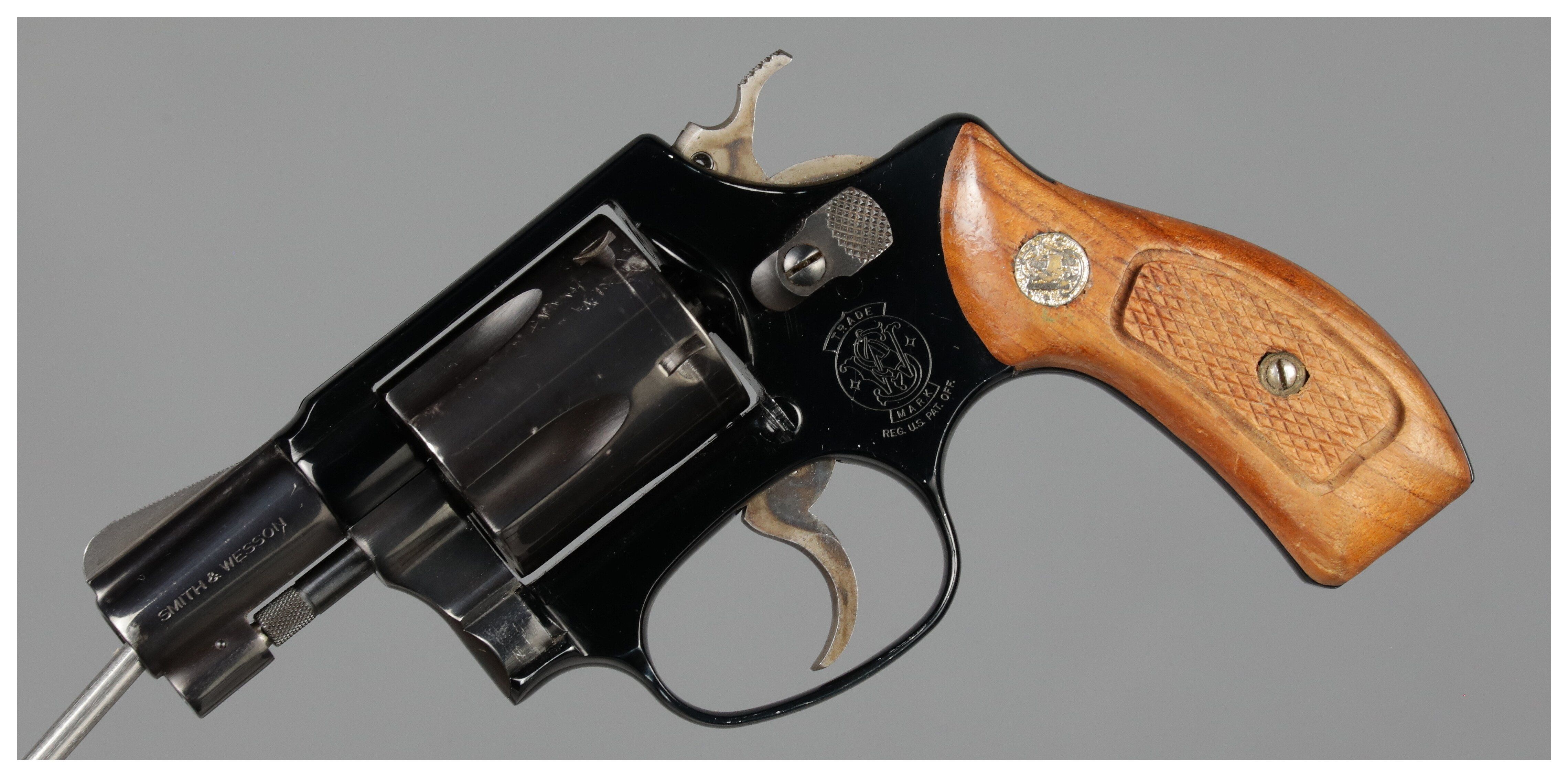 Smith & Wesson Model 37 Revolver with Leather Holster | Rock Island Auction