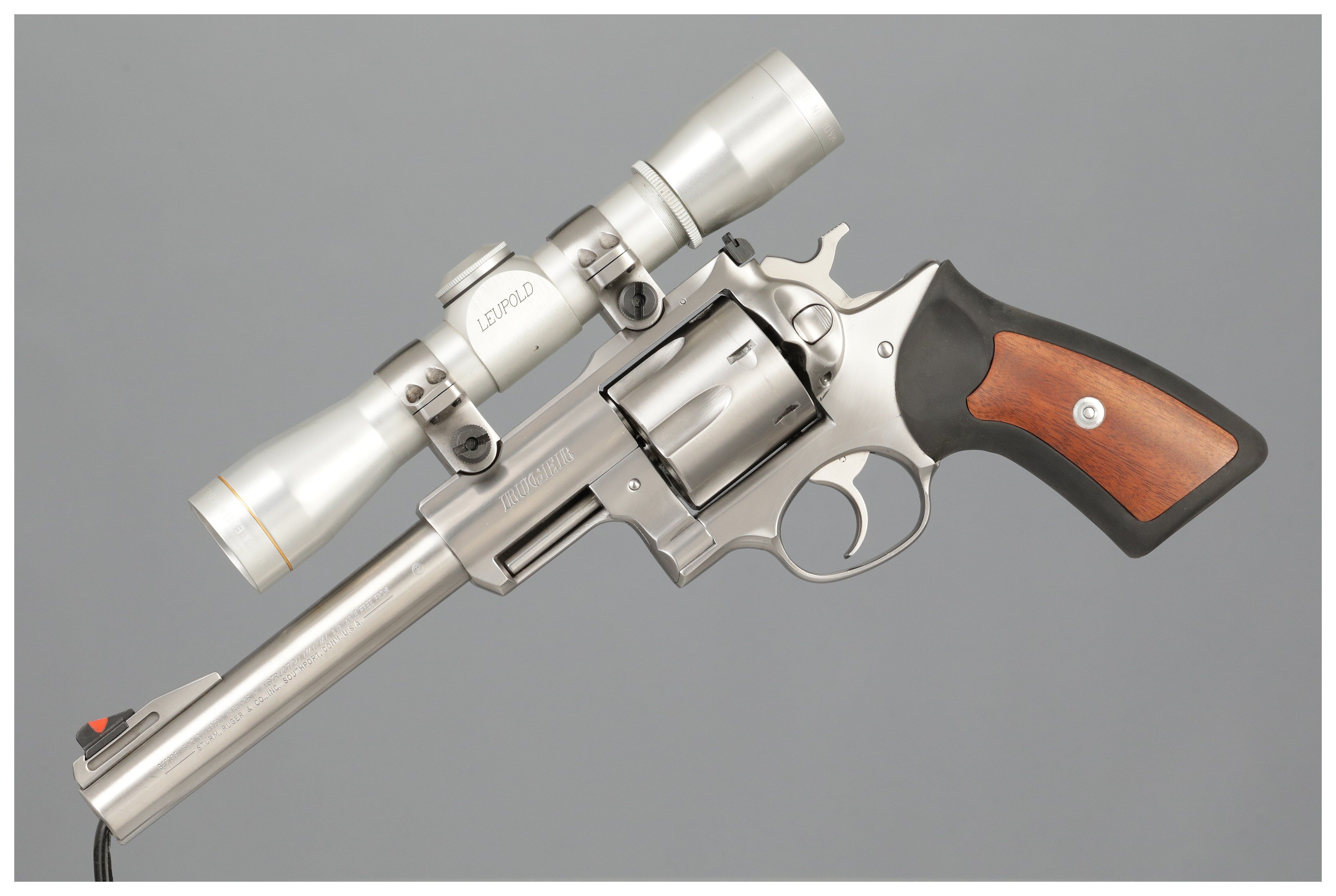 Ruger Super Redhawk Double Action Revolver with Scope | Rock Island Auction