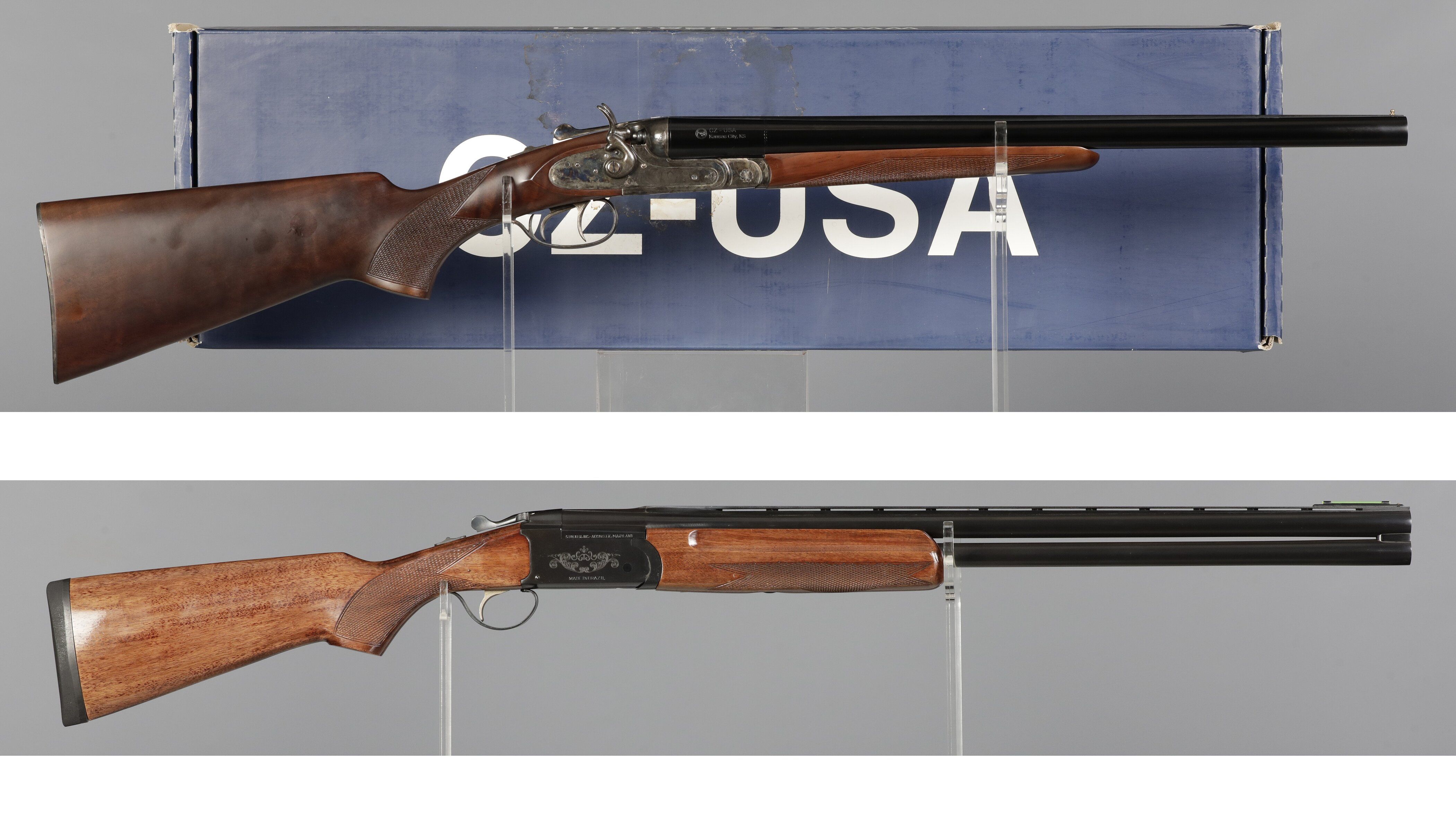 Two Double Barrel Shotguns | Rock Island Auction