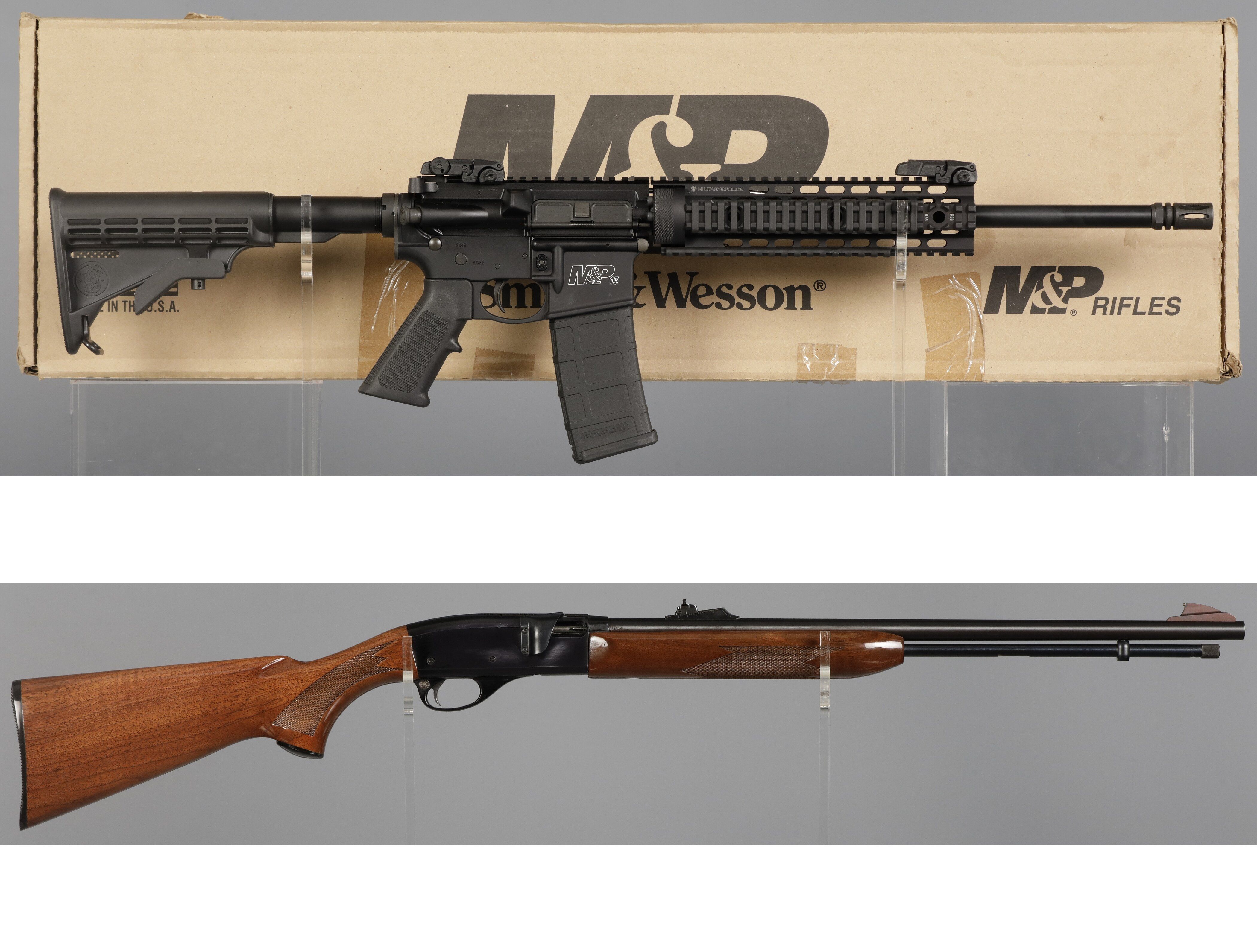 Two Semi-Automatic Rifles | Rock Island Auction