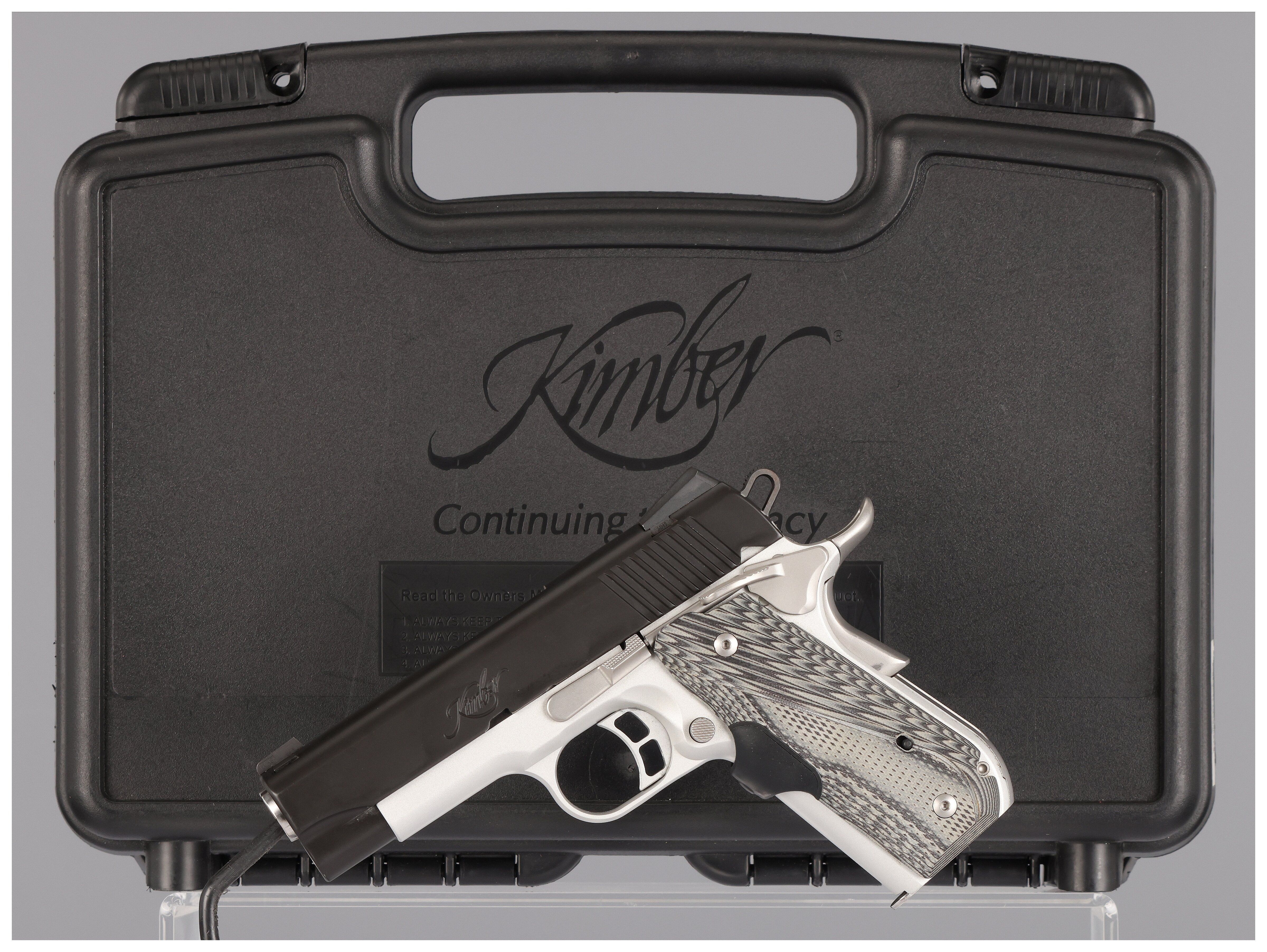 Kimber Master Carry Pro Semi-Automatic Pistol with Case | Rock Island ...