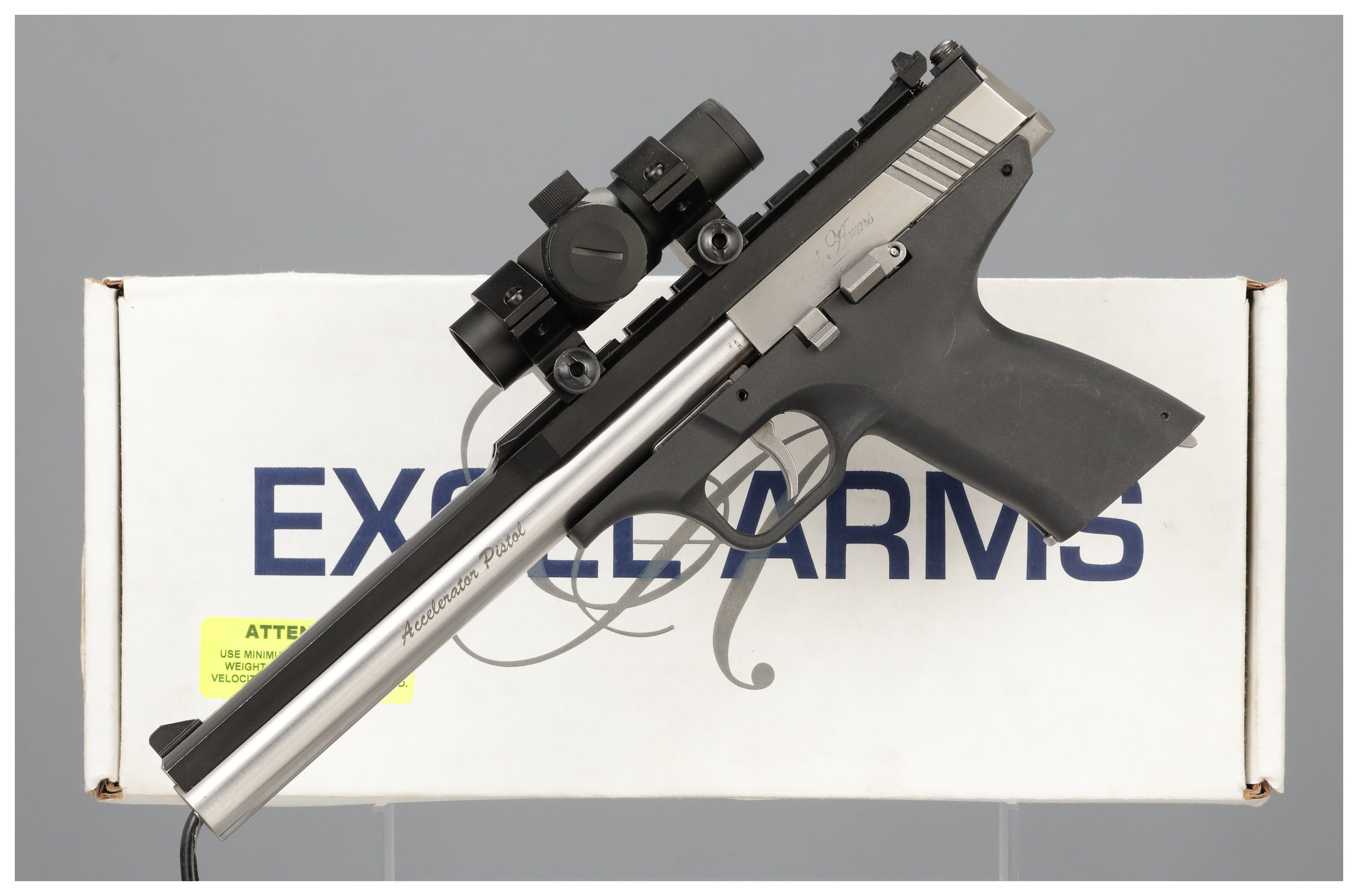 Excel Arms Accelerator MP-22 Pistol with Red Dot Sight and Box | Rock ...