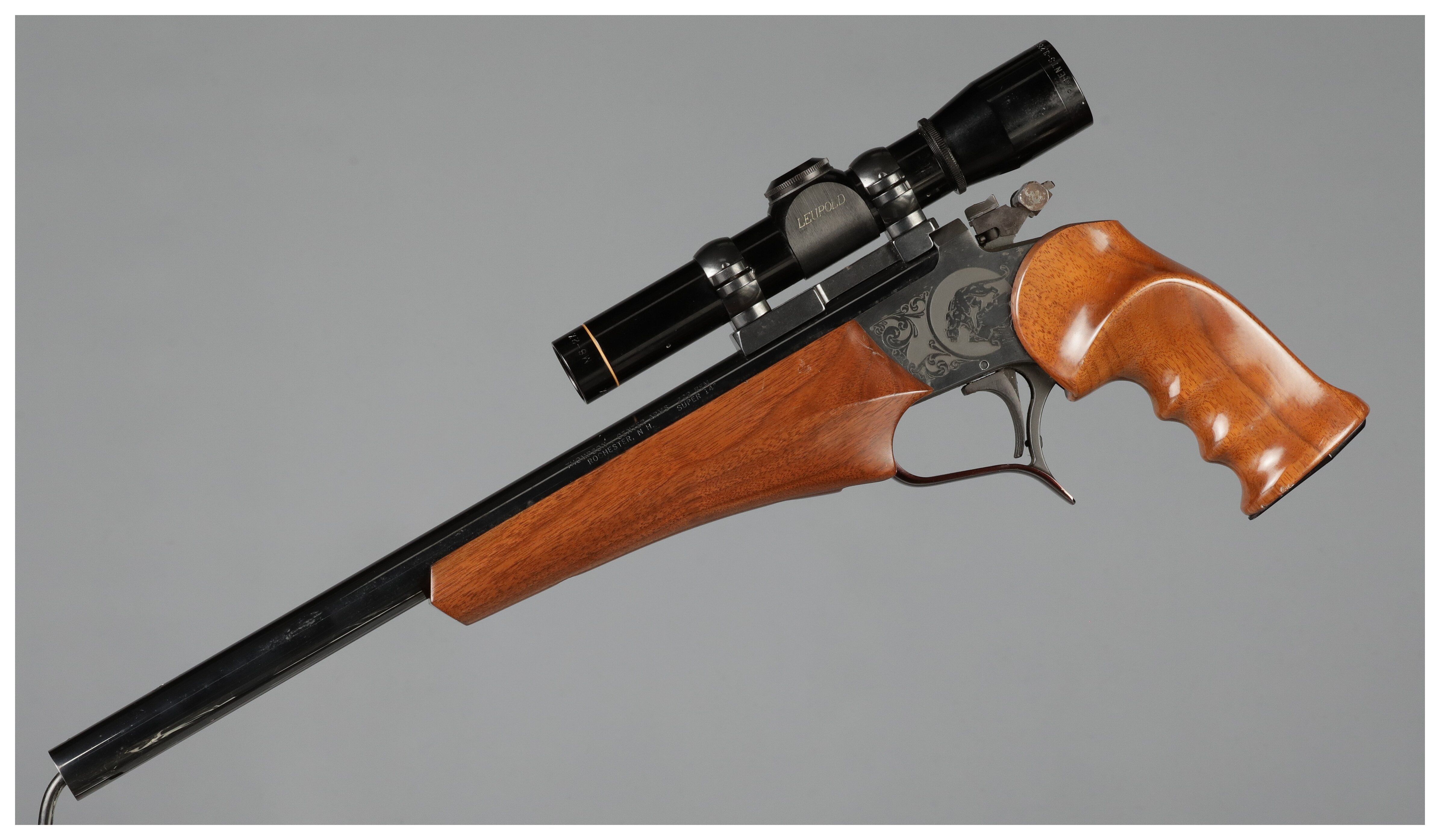 Thompson Center Arms Model Contender Pistol with Scope | Rock Island ...