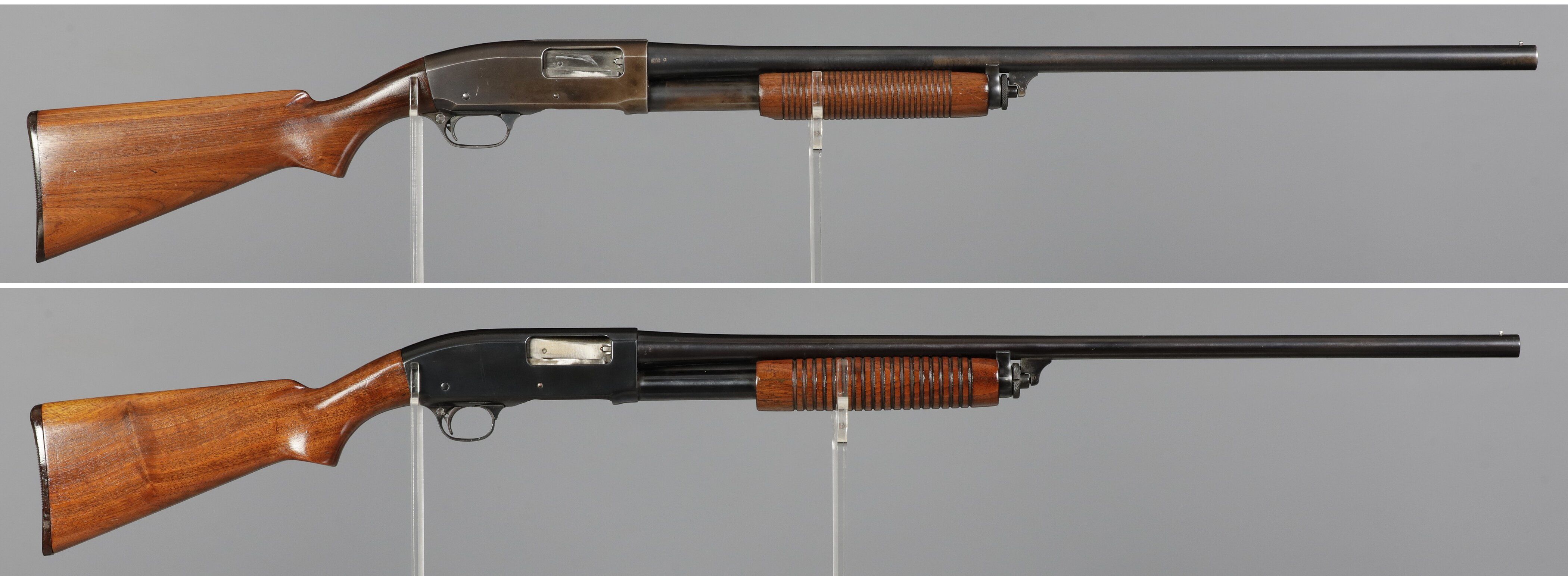Two Remington Model 31 Slide Action Shotguns | Rock Island Auction