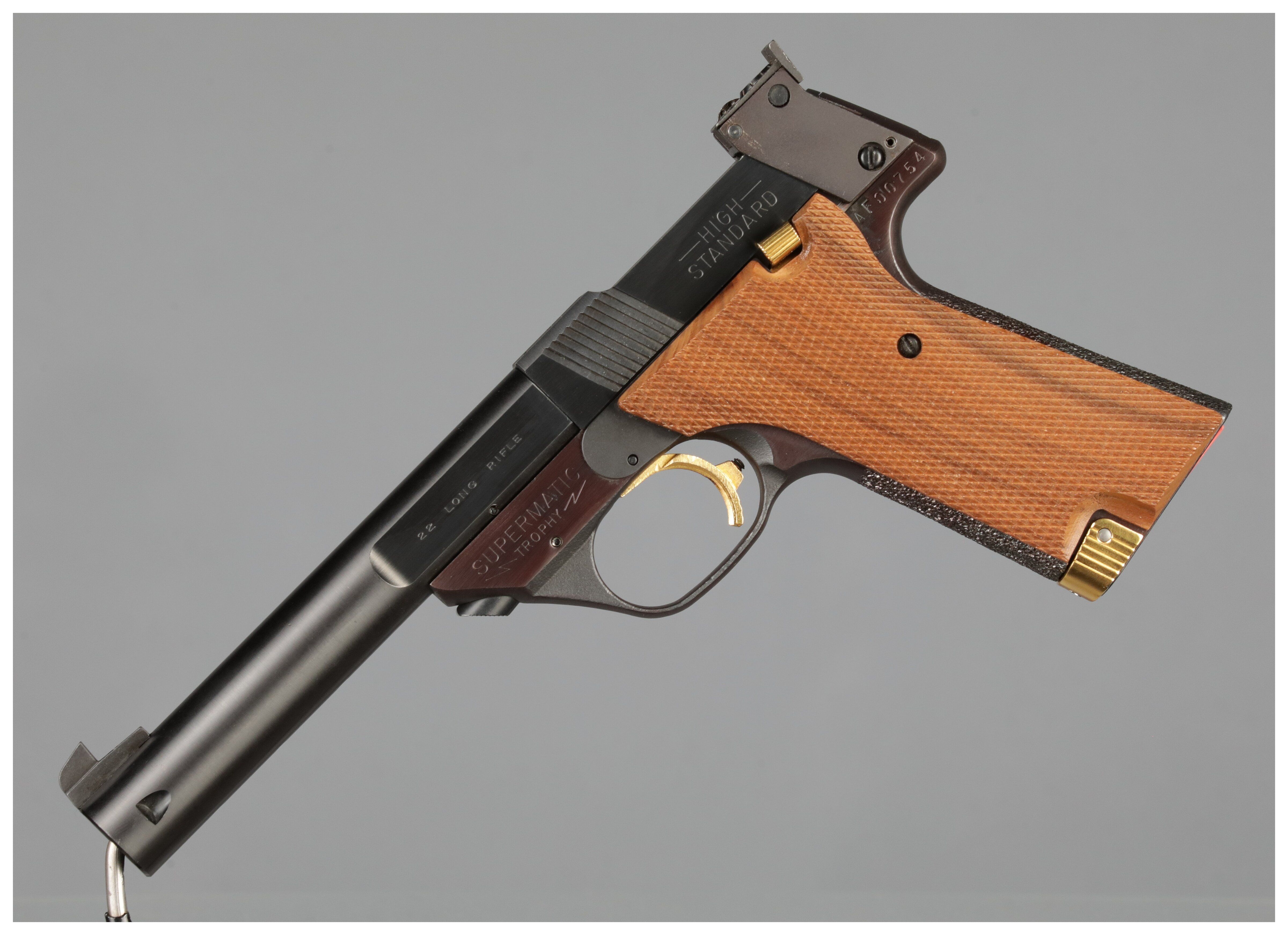 High Standard Supermatic Trophy Semi-Automatic Pistol | Rock Island Auction