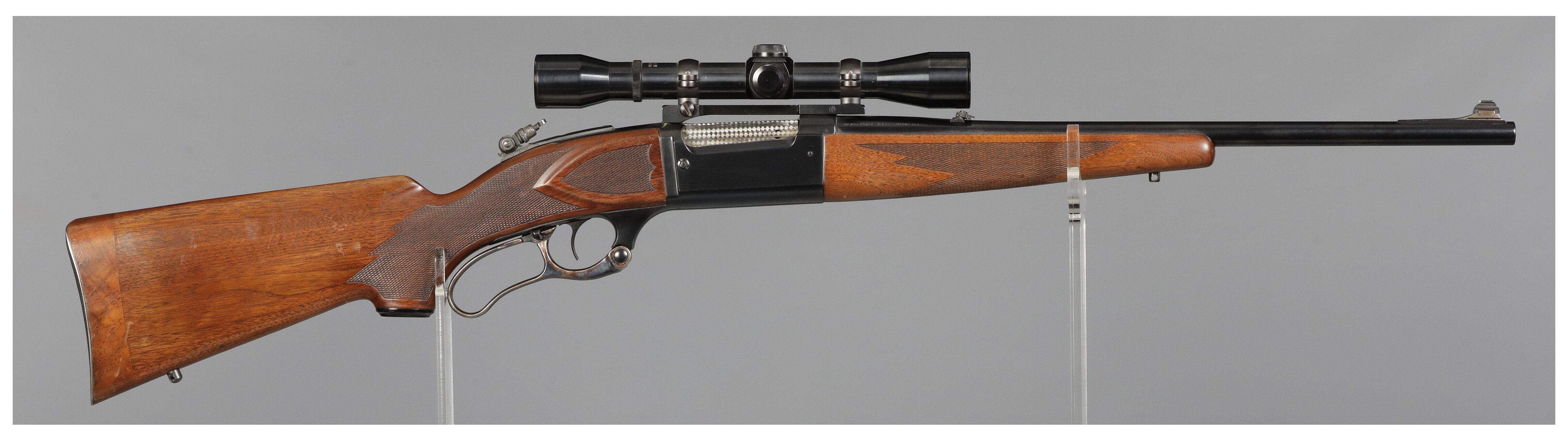 Savage Model 99P Rifle in .358 Winchester with Scope | Rock Island Auction
