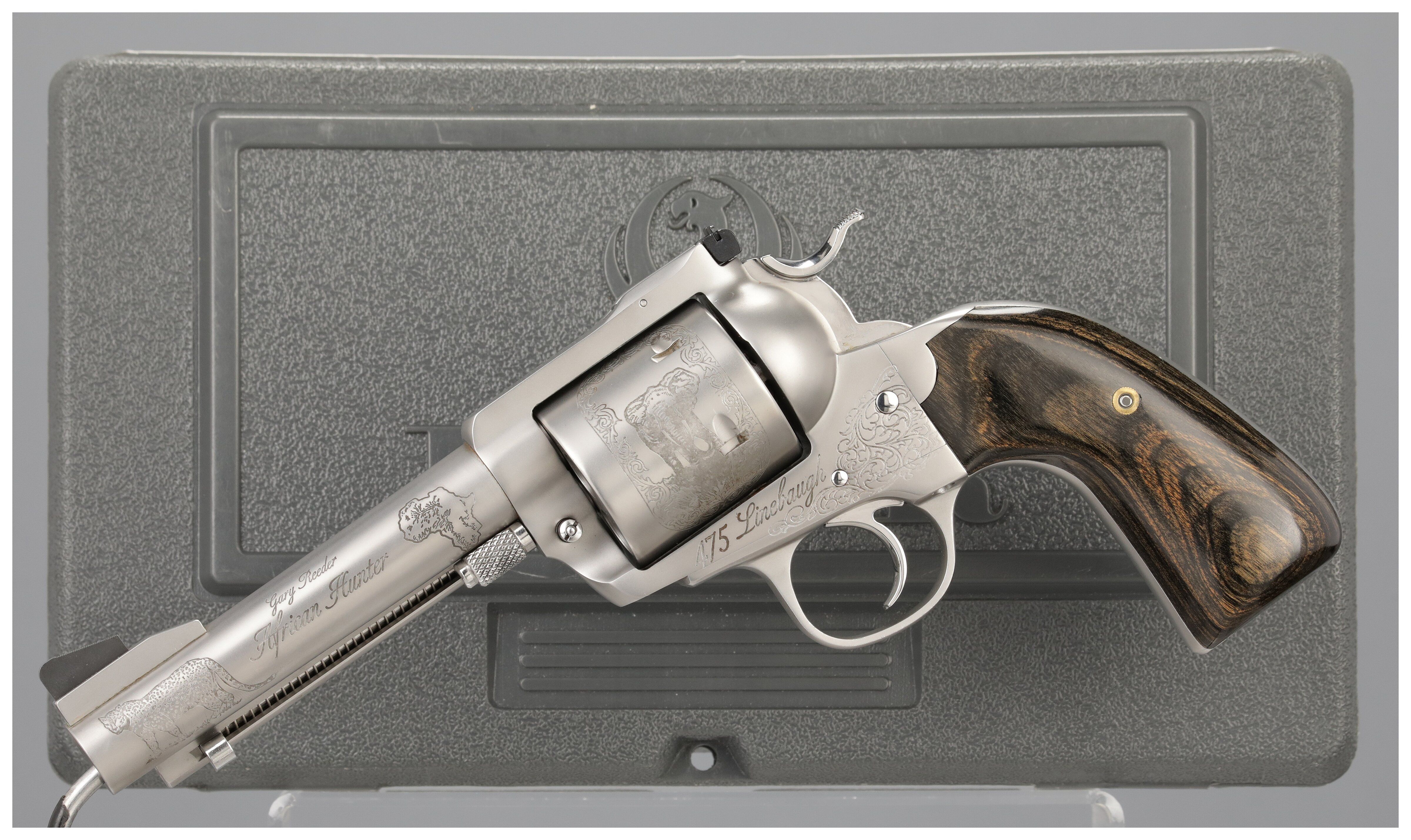 Engraved Upgraded Ruger New Model Super Blackhawk Revolver | Rock ...