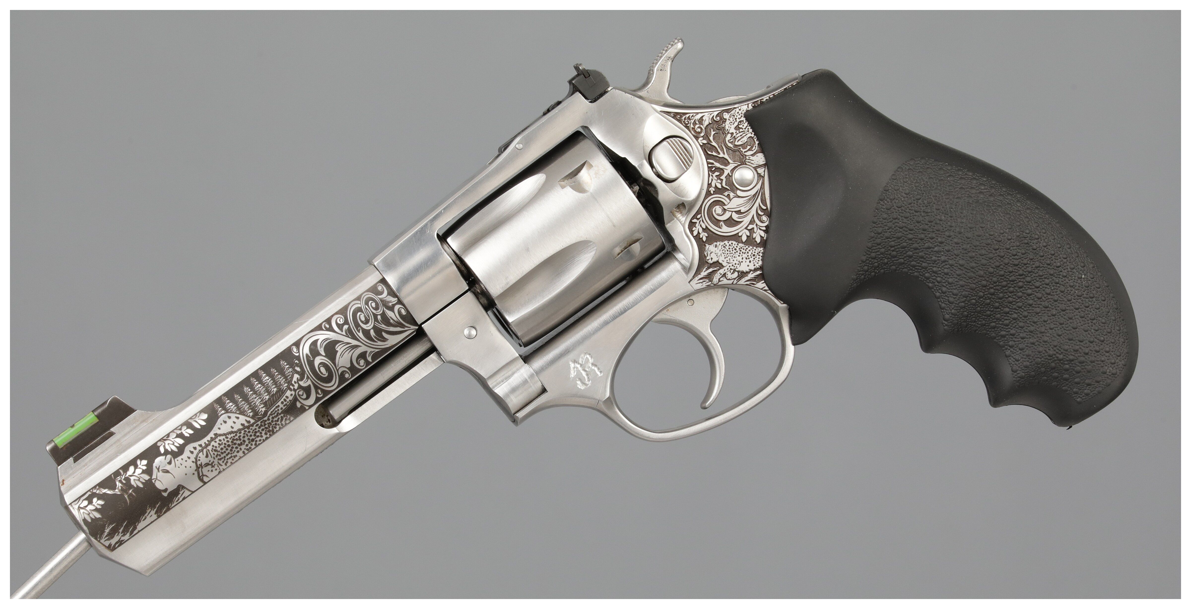 Engraved Ruger Model SP101 Double Action Revolver | Rock Island Auction