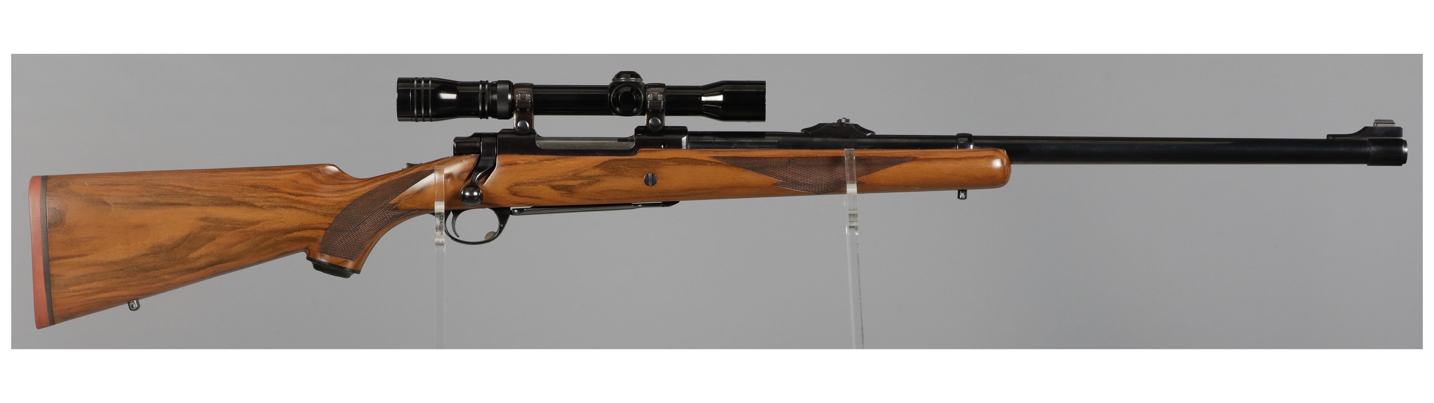 Ruger M77 Bolt Action Rifle in .458 Winchester Magnum with Scope | Rock ...