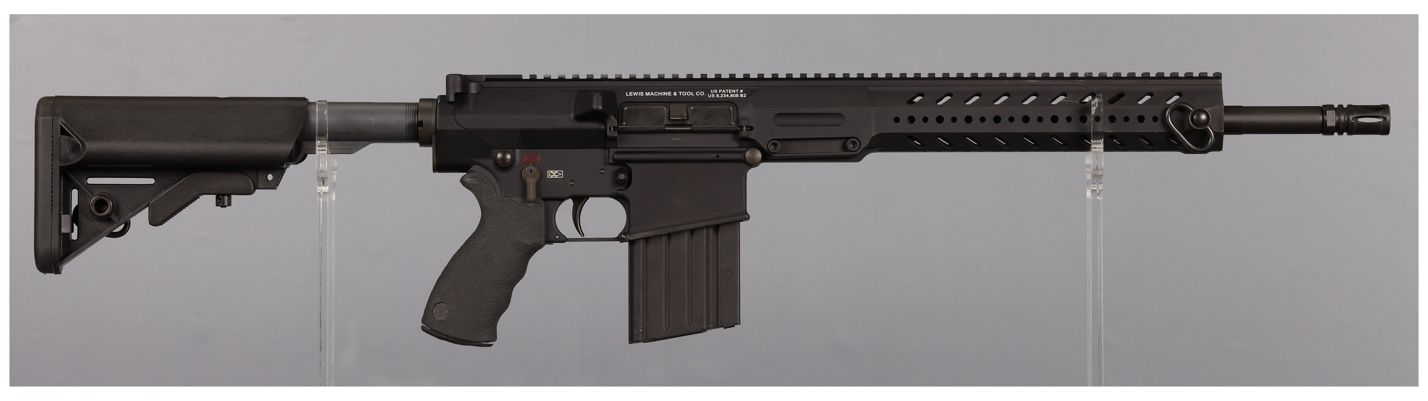 Lewis Machine & Tool LM308MWS Semi-Automatic Rifle with Box | Rock ...