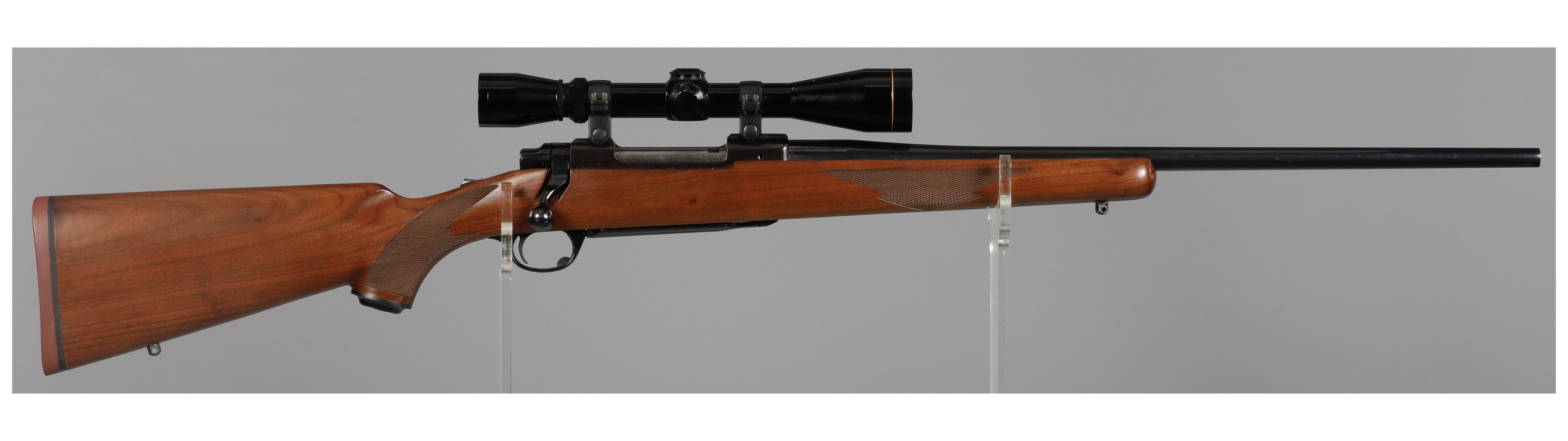 Ruger M77 Bolt Action Rifle with Leupold Scope | Rock Island Auction