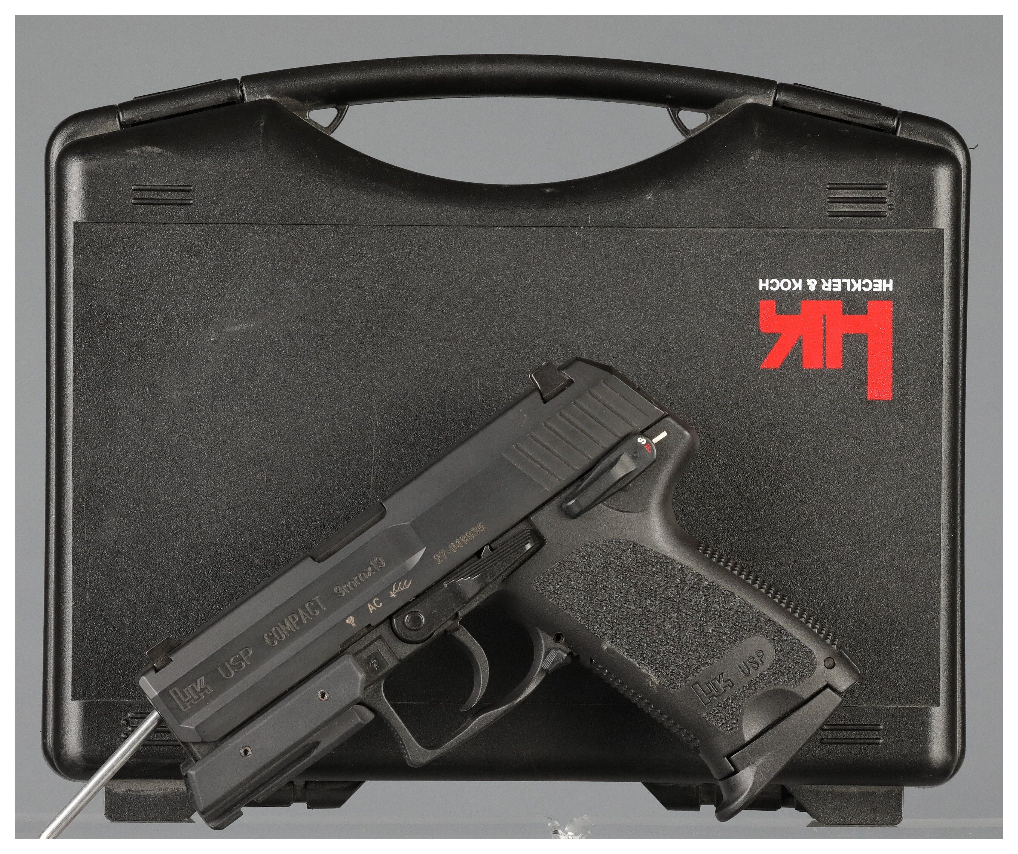 Heckler & Koch USP Compact Semi-Automatic Pistol with Case | Rock ...