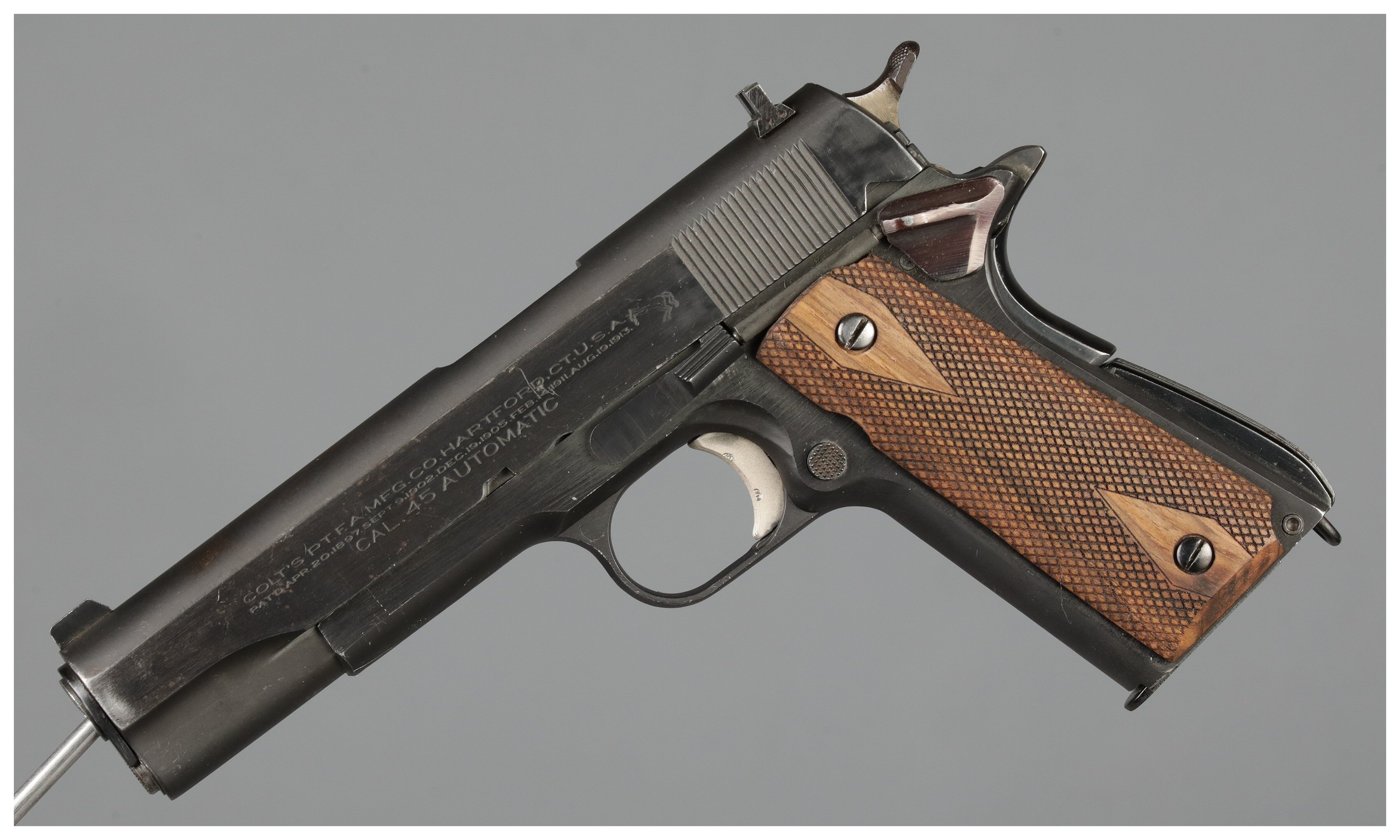 RMT Model 1911A1 Semi-Automatic Pistol with Colt Slide | Rock Island ...