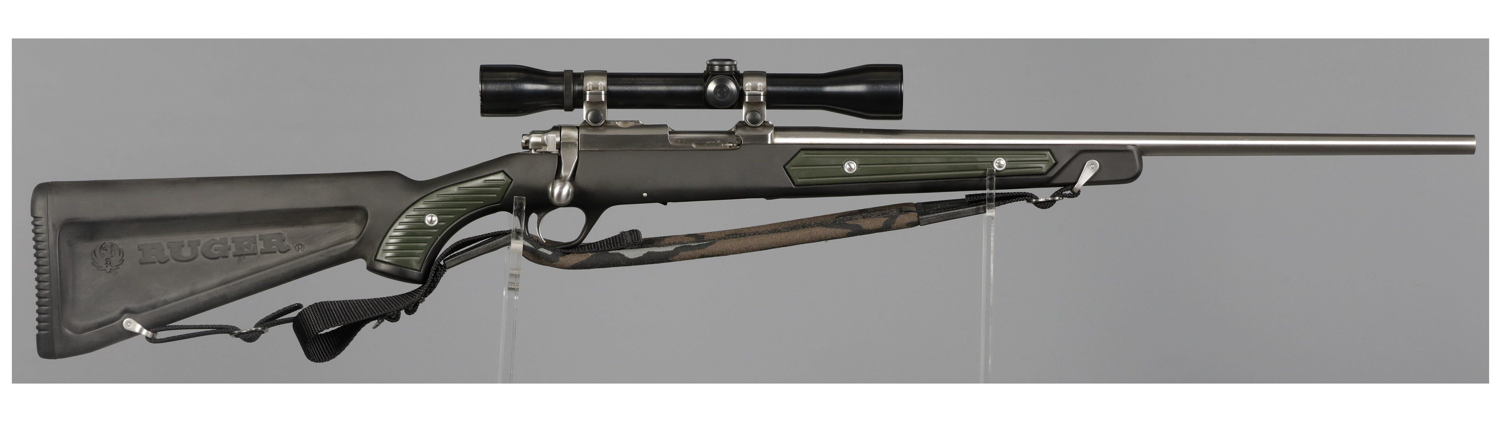 Ruger M77/22 All Weather Bolt Action Rifle with Weaver Scope | Rock ...