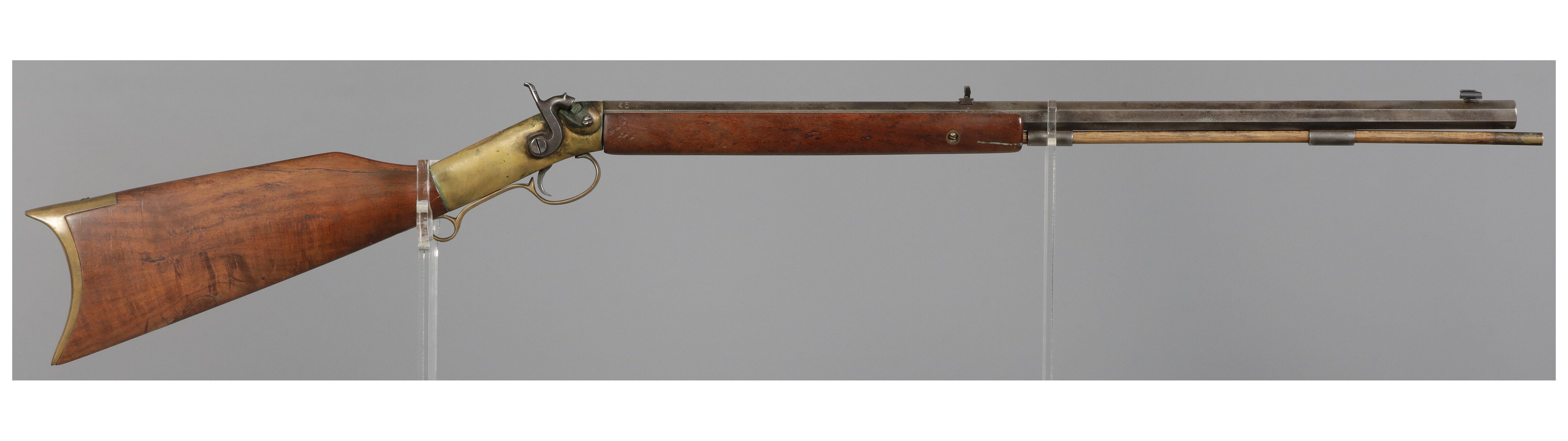 Mowrey Percussion Rifle | Rock Island Auction
