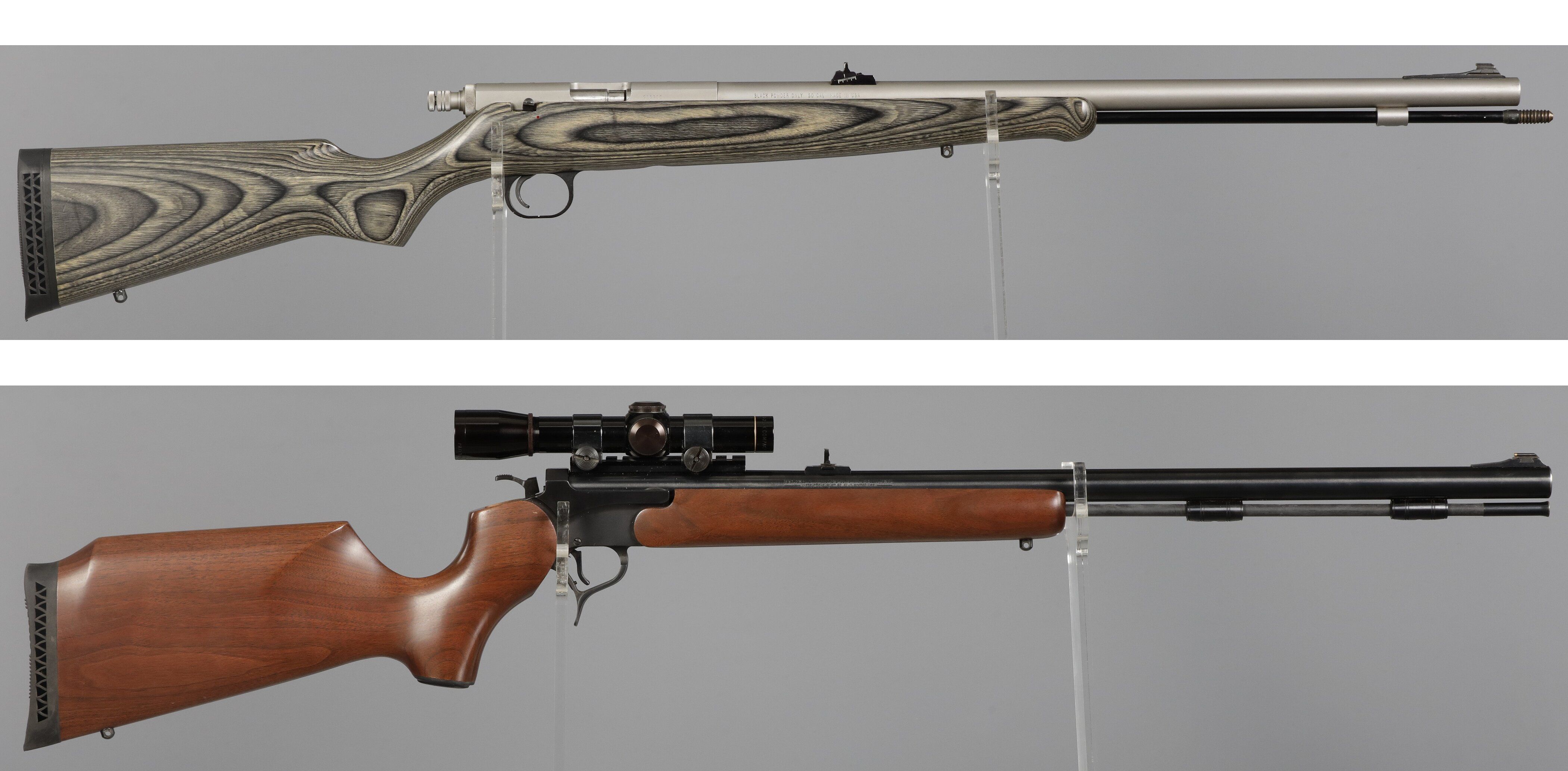 Two Percussion Rifles | Rock Island Auction