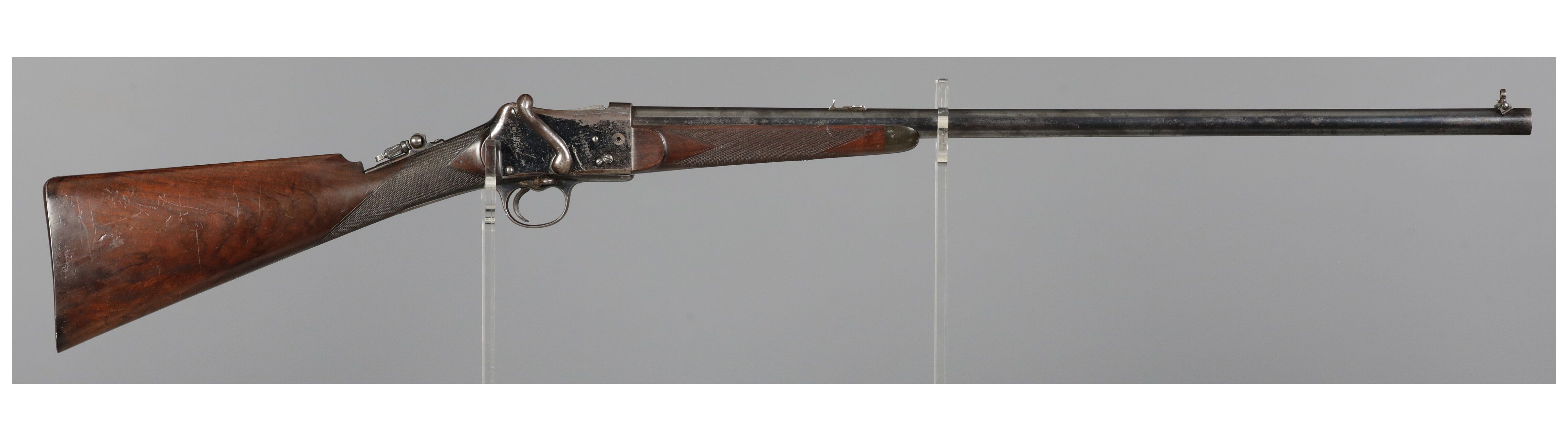 Rare British Thomas Field's Patent Falling Block Rifle | Rock Island ...